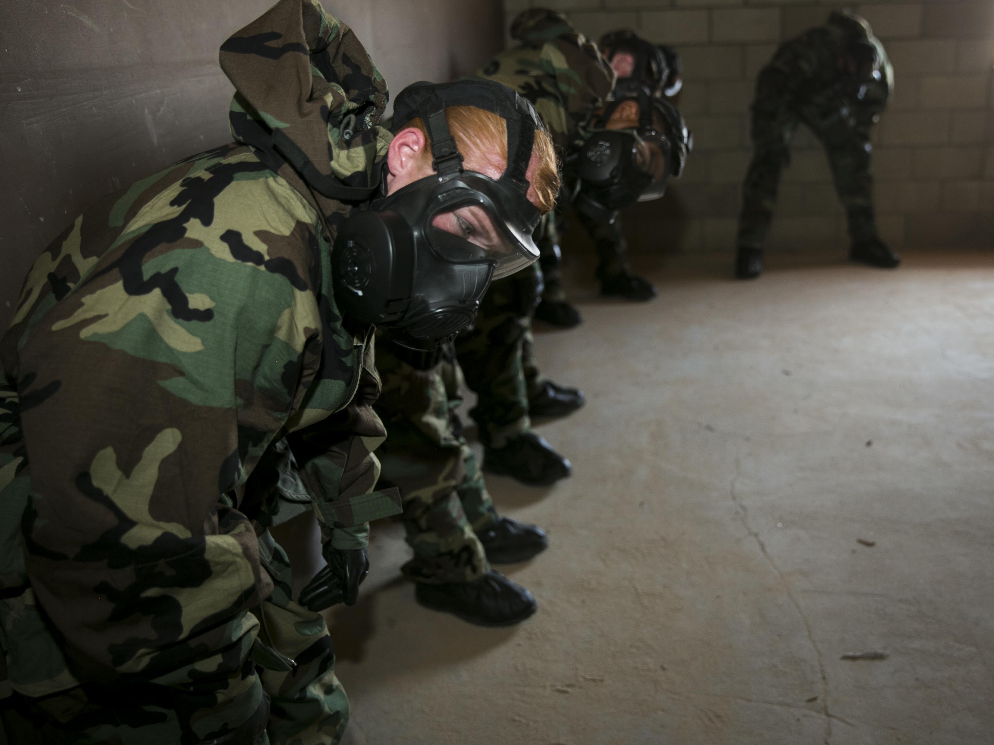 Gas, Gas, Gas! Marines gain confidence with CBRN training > Marine ...