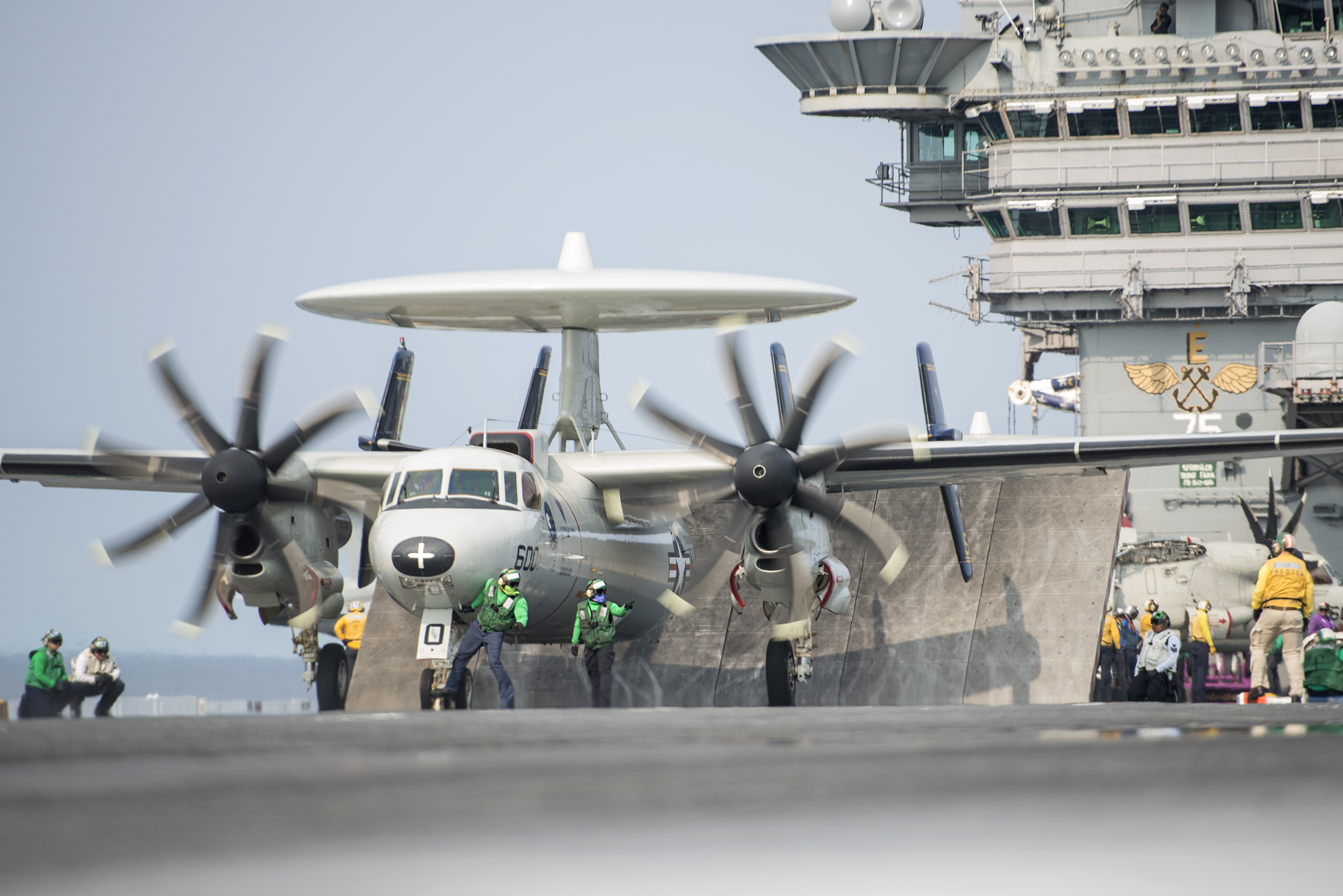 The Gang's All Here: Aircraft Carrier and Air Wing Come Together to ...