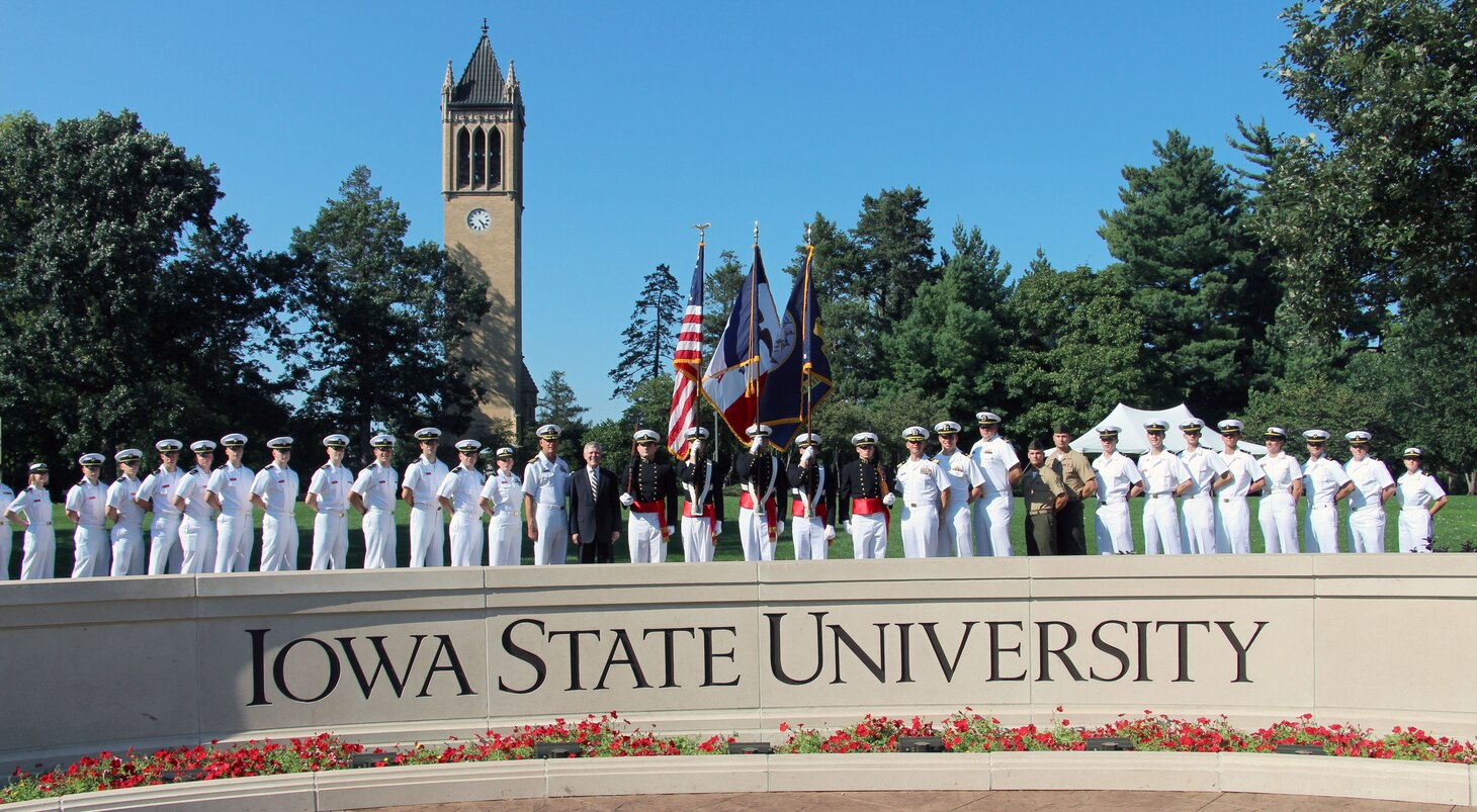 Iowa State University NROTC Class of 2019 Break Ground at New Student ...