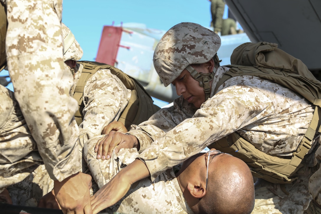 13th MEU Shock Trauma Platoon: From air to care