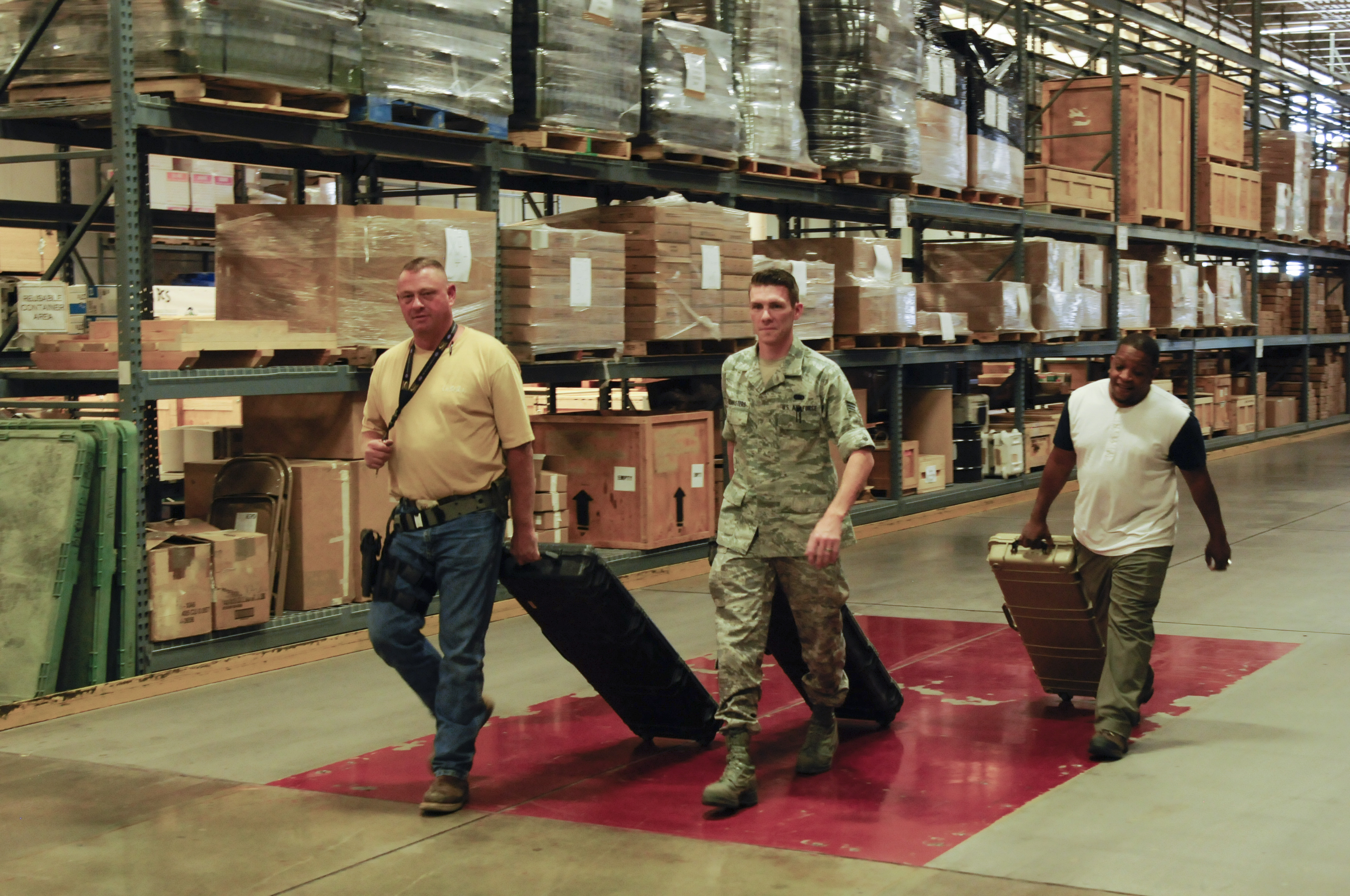 Distribution flight makes materiel move > F.E. Warren Air Force Base ...