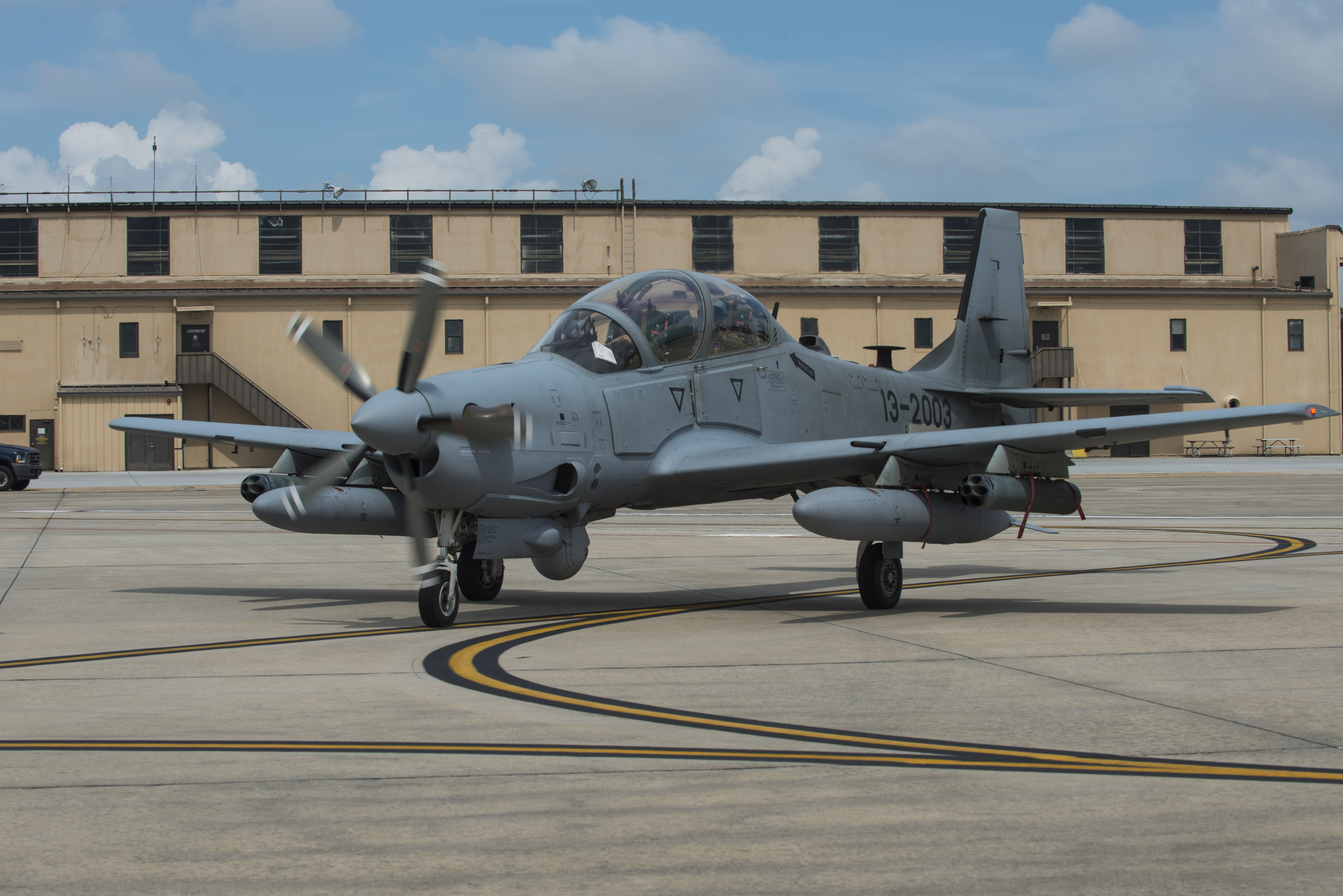 Gen. Cherrey visits 81st FS, flies in Super Tucano > Moody Air Force ...