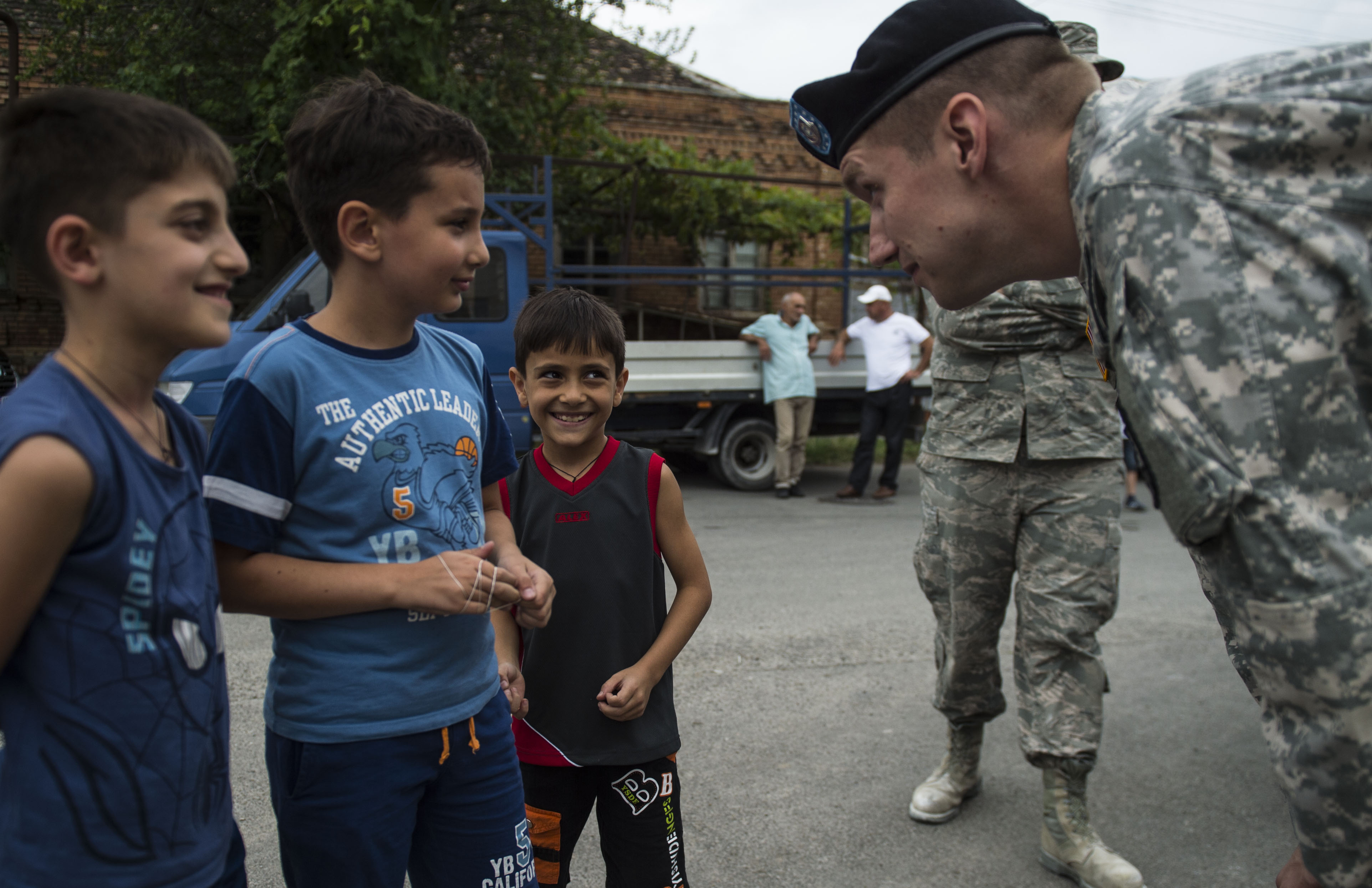 Ramstein Airmen help renovate Georgian school > Ramstein Air Base > Display