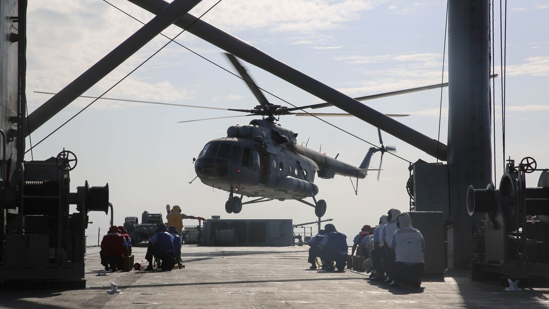 Mexican commanders meet on ARM Usumacinta for Exercise Dawn Blitz 2015