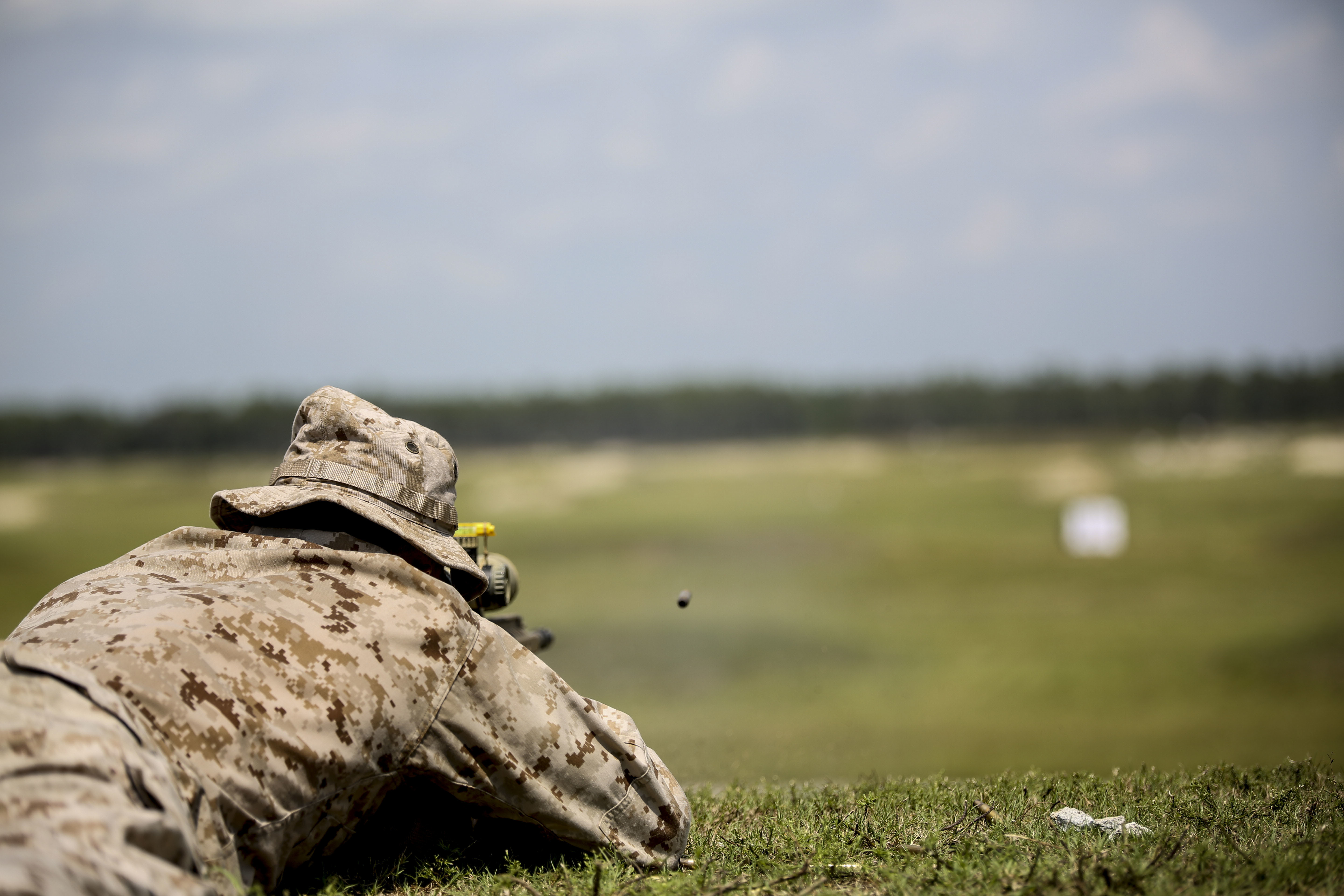 Through the scope: 2nd Battalion, 6th Marines prepares weapons, Marines ...