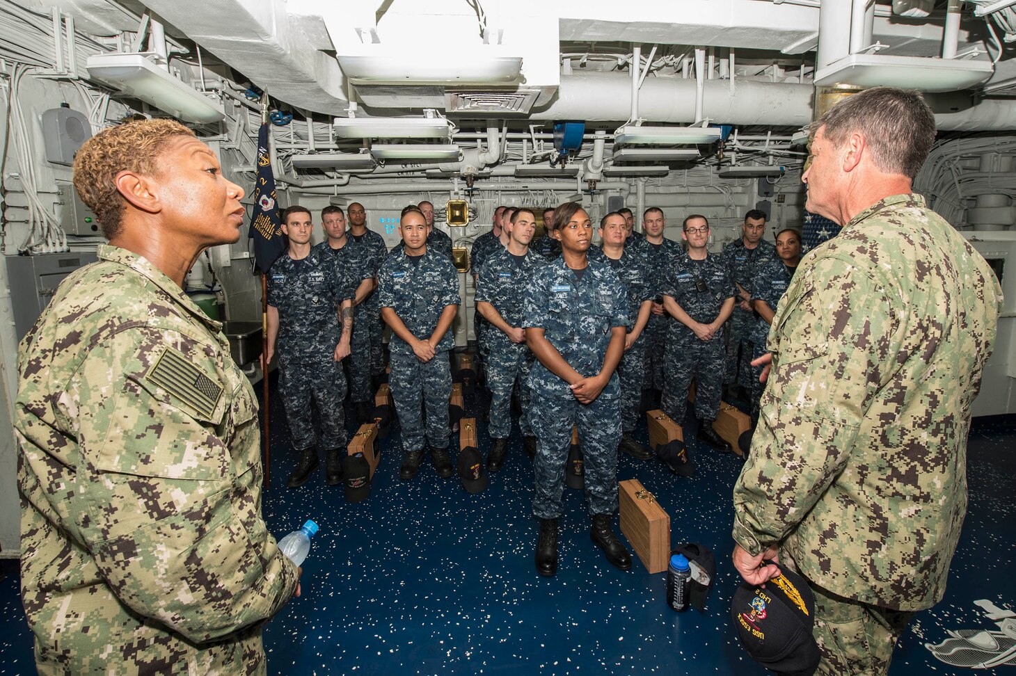 Chief of Naval Personnel Visits USS Theodore Roosevelt > United States ...