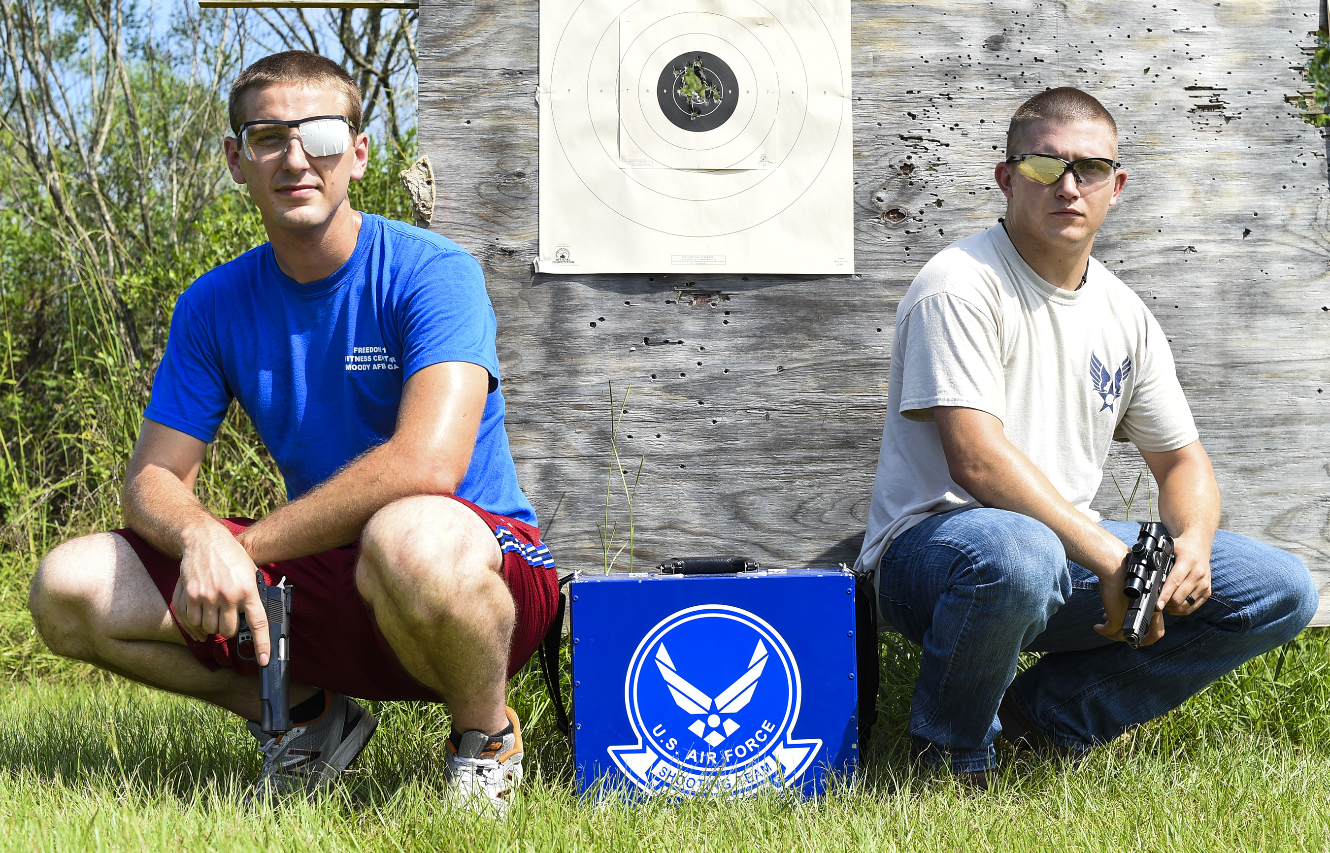 Reigning top AF pistol shooter "blasts" competition > Moody Air Force ...