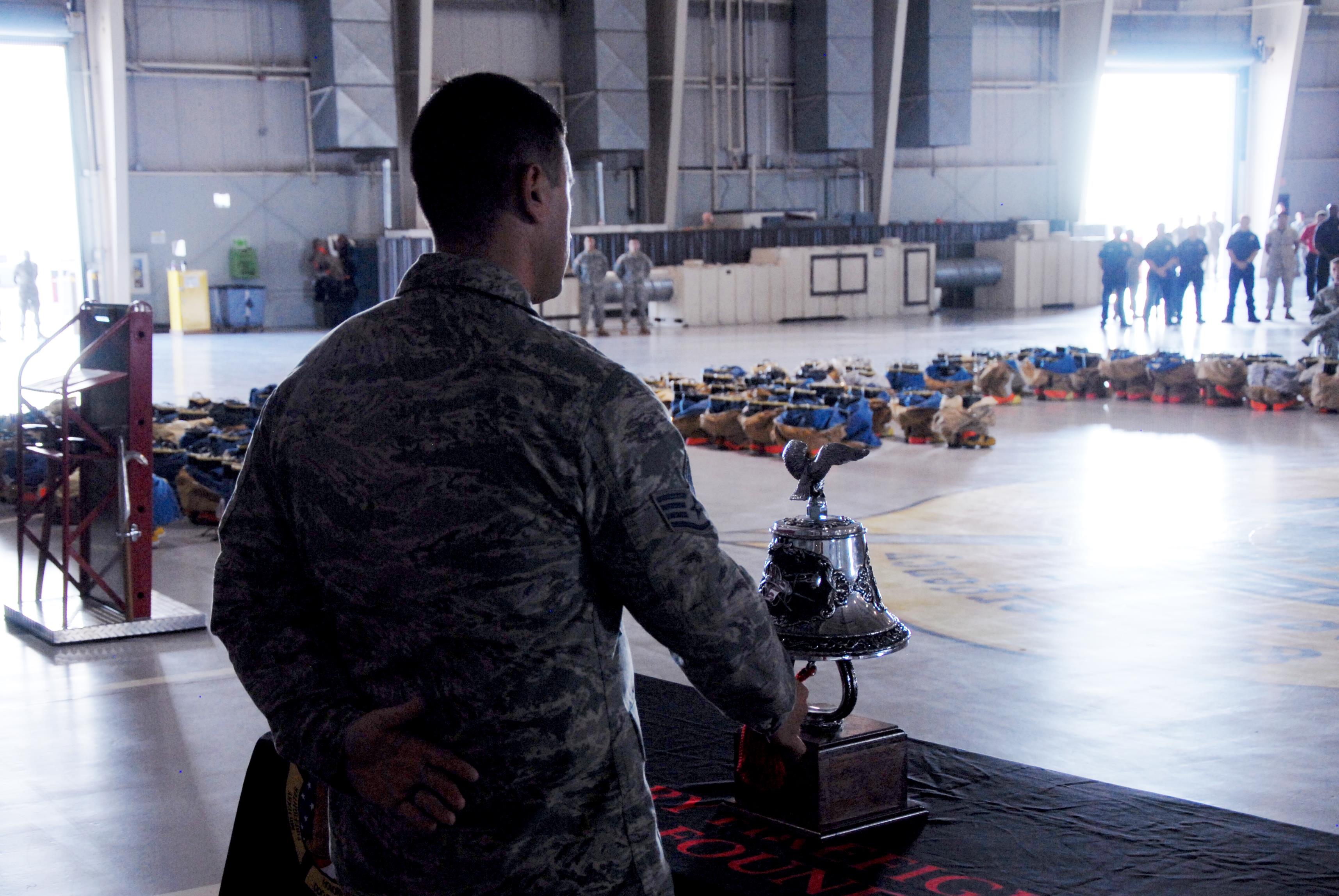 312th TRS hosts 9/11 memorial