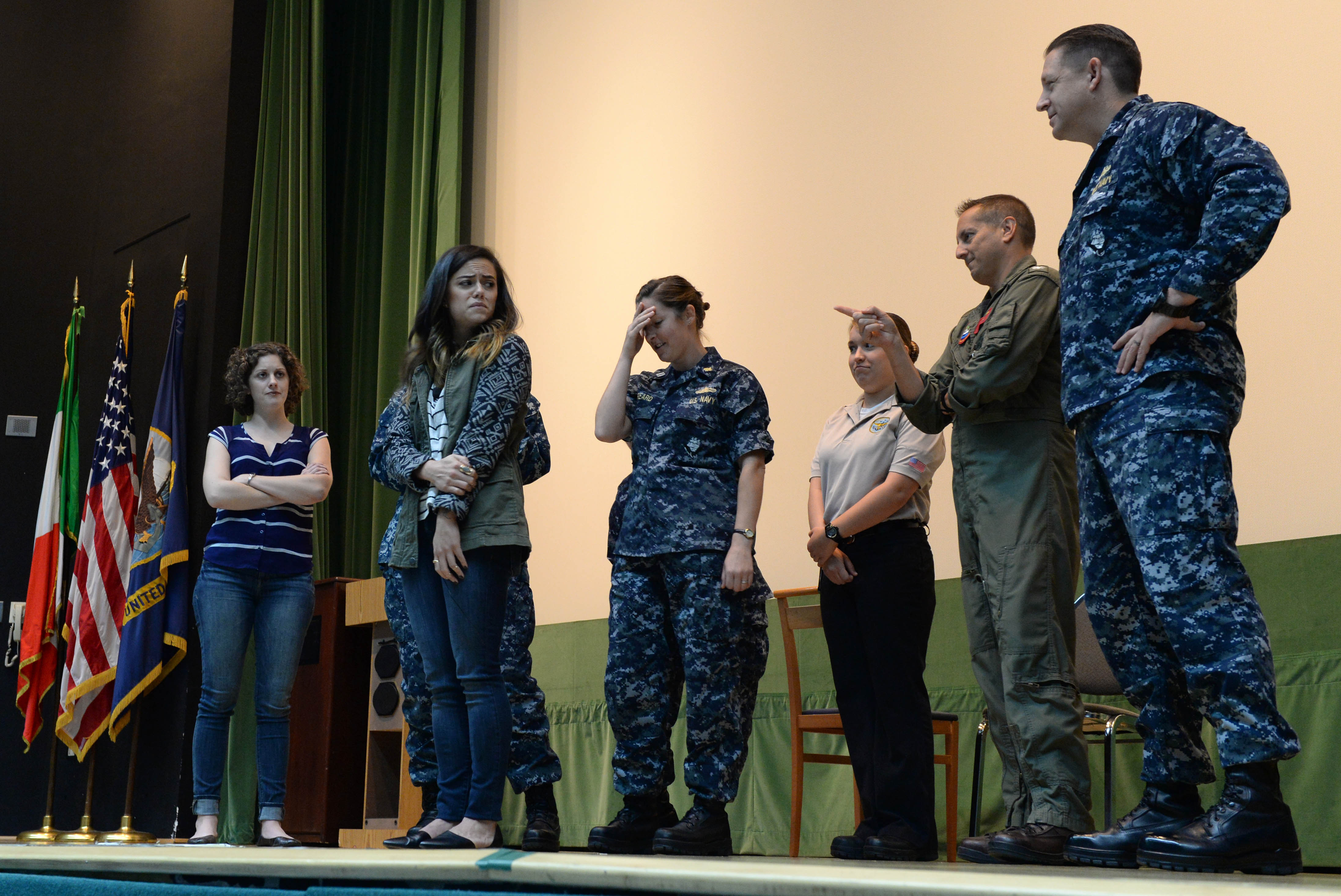 NSA Naples Sailors InterACT with DON SAPRO > United States Navy ...