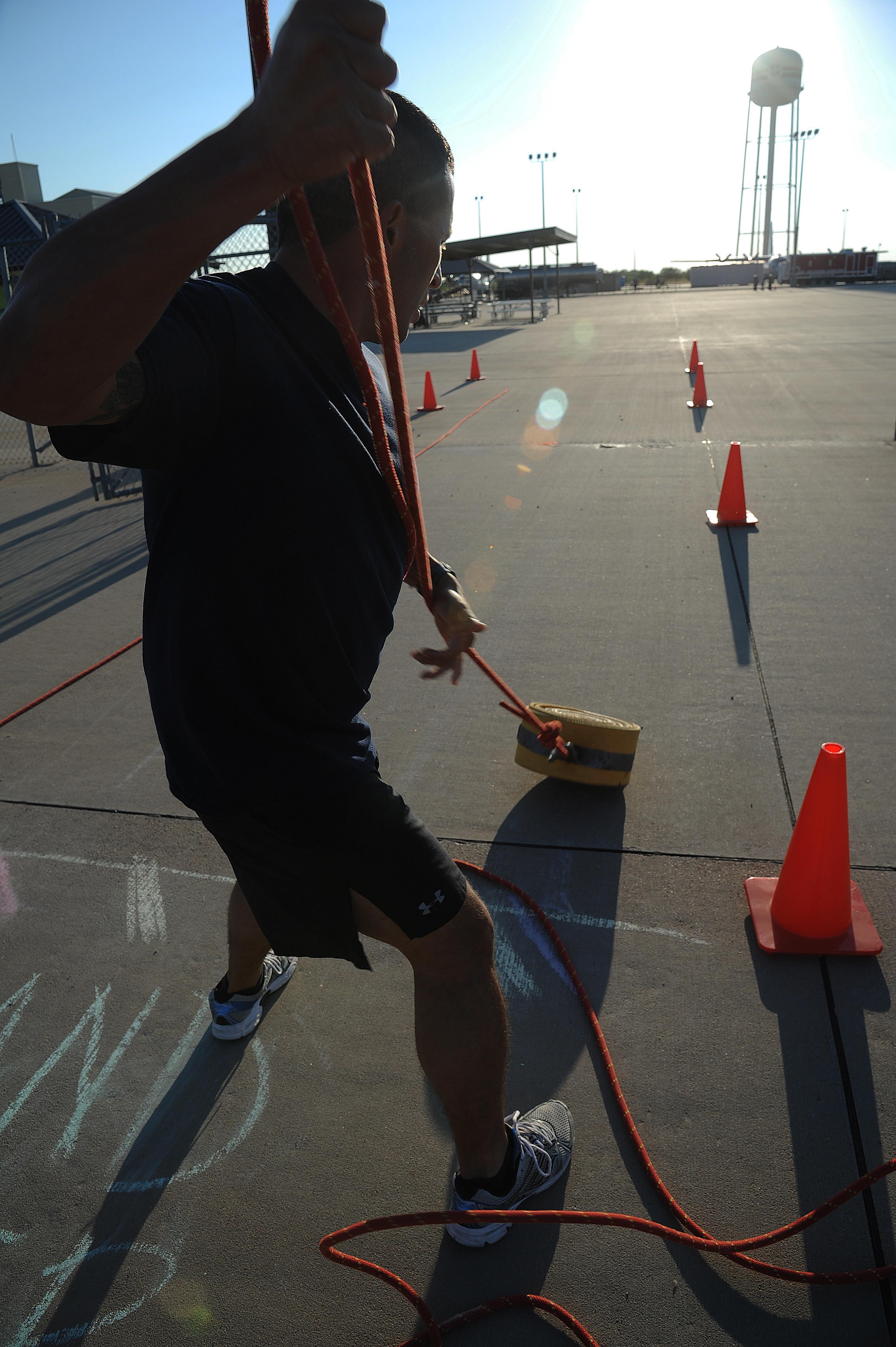 312th TRS hosts Blood, Sweat and Stairs Competition > Goodfellow Air ...