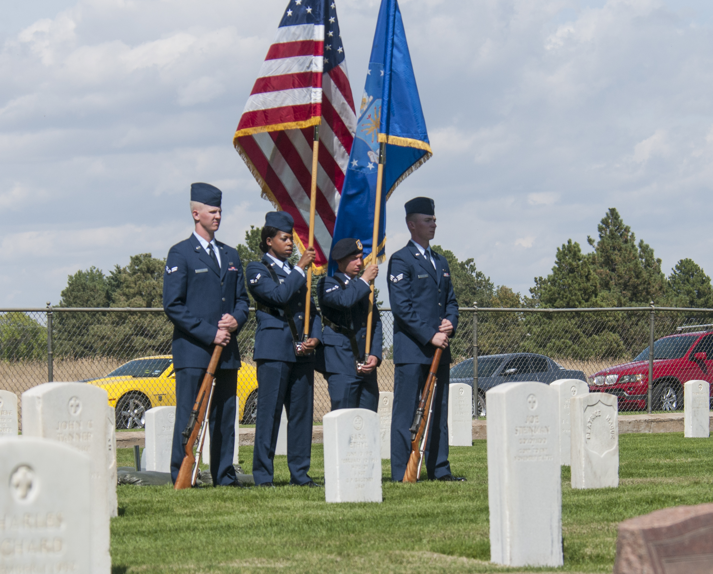Honoring the fallen, guarding the colors > F.E. Warren Air Force Base ...