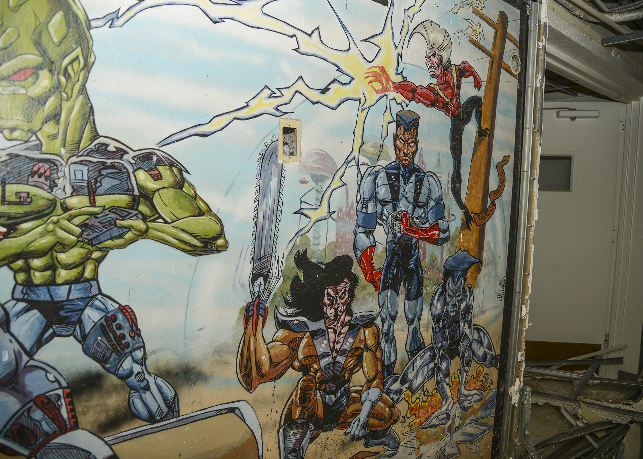 Dorm renovation leads to artistic discovery > Edwards Air Force Base > News