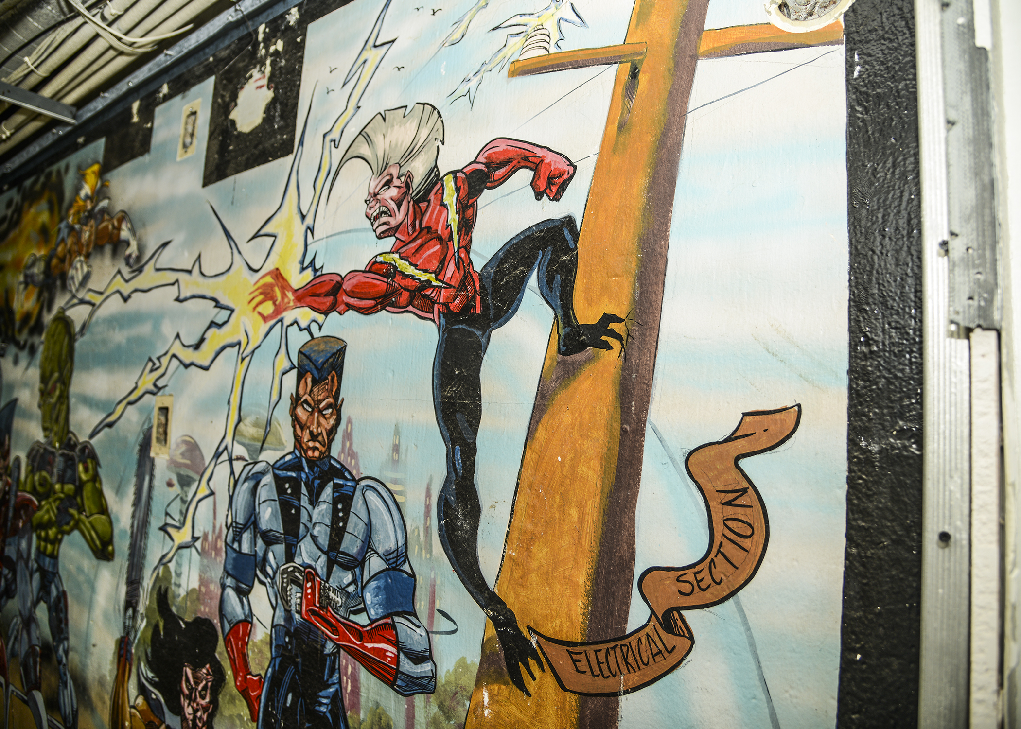 Dorm renovation leads to artistic discovery > Edwards Air Force Base > News