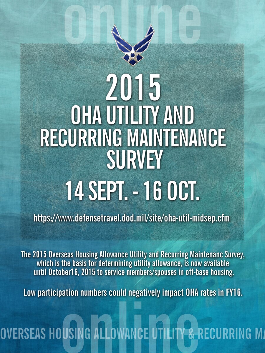 2015 OHA survey release > Kadena Air Base > Article Display