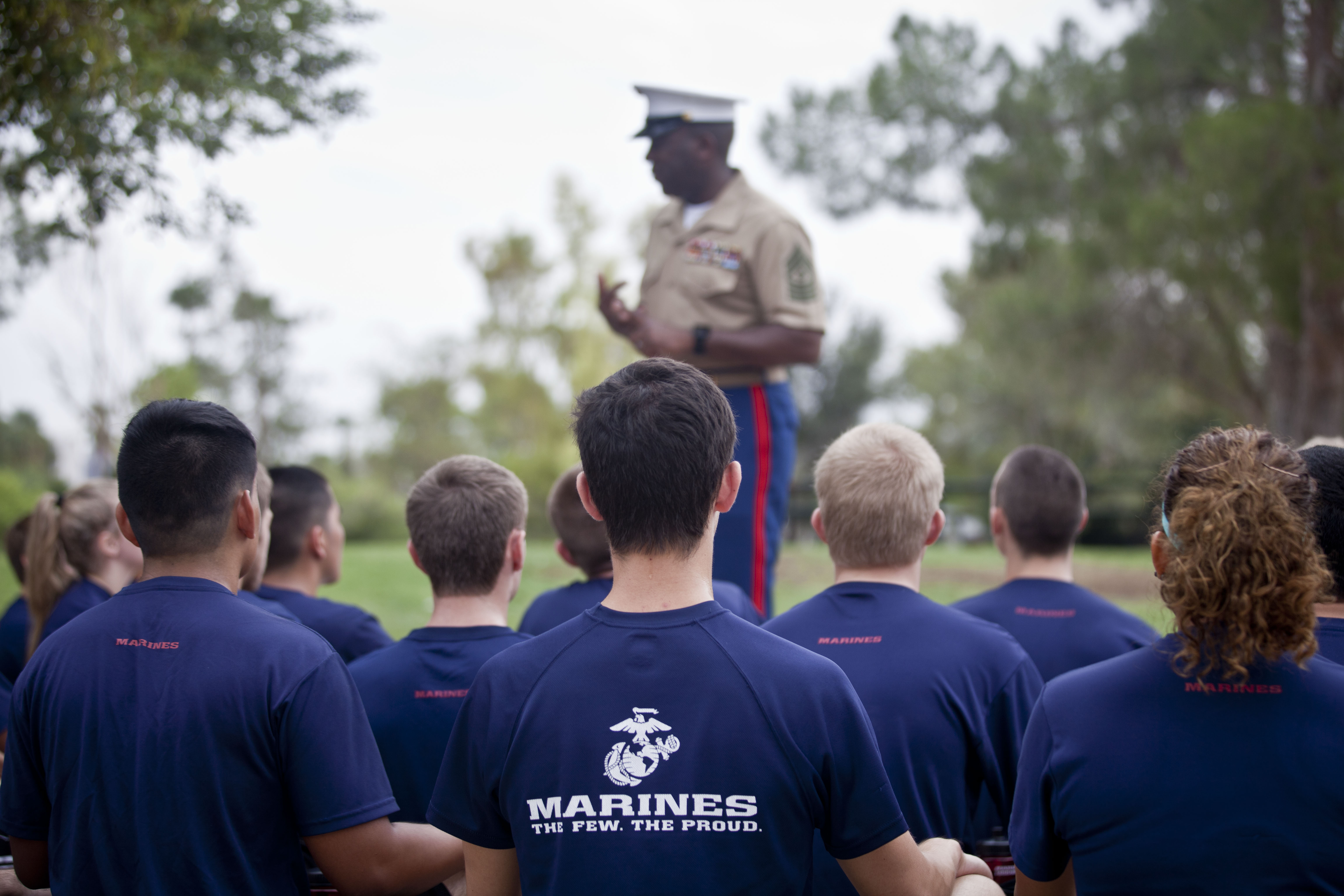 SgtMaj Green attends Marine Week Phoenix