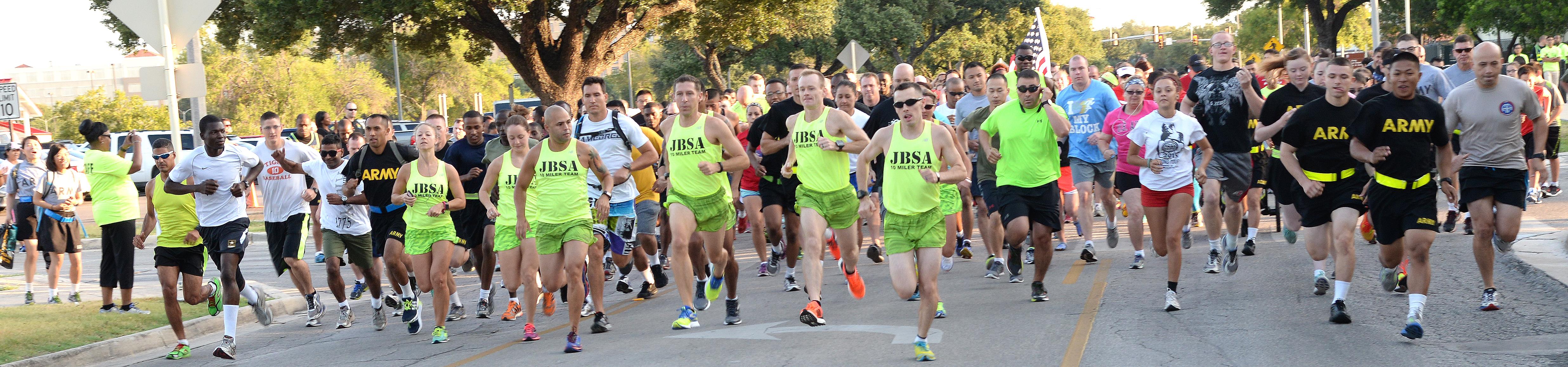 2015 5K Run For Life at JBSA-Fort Sam Houston
