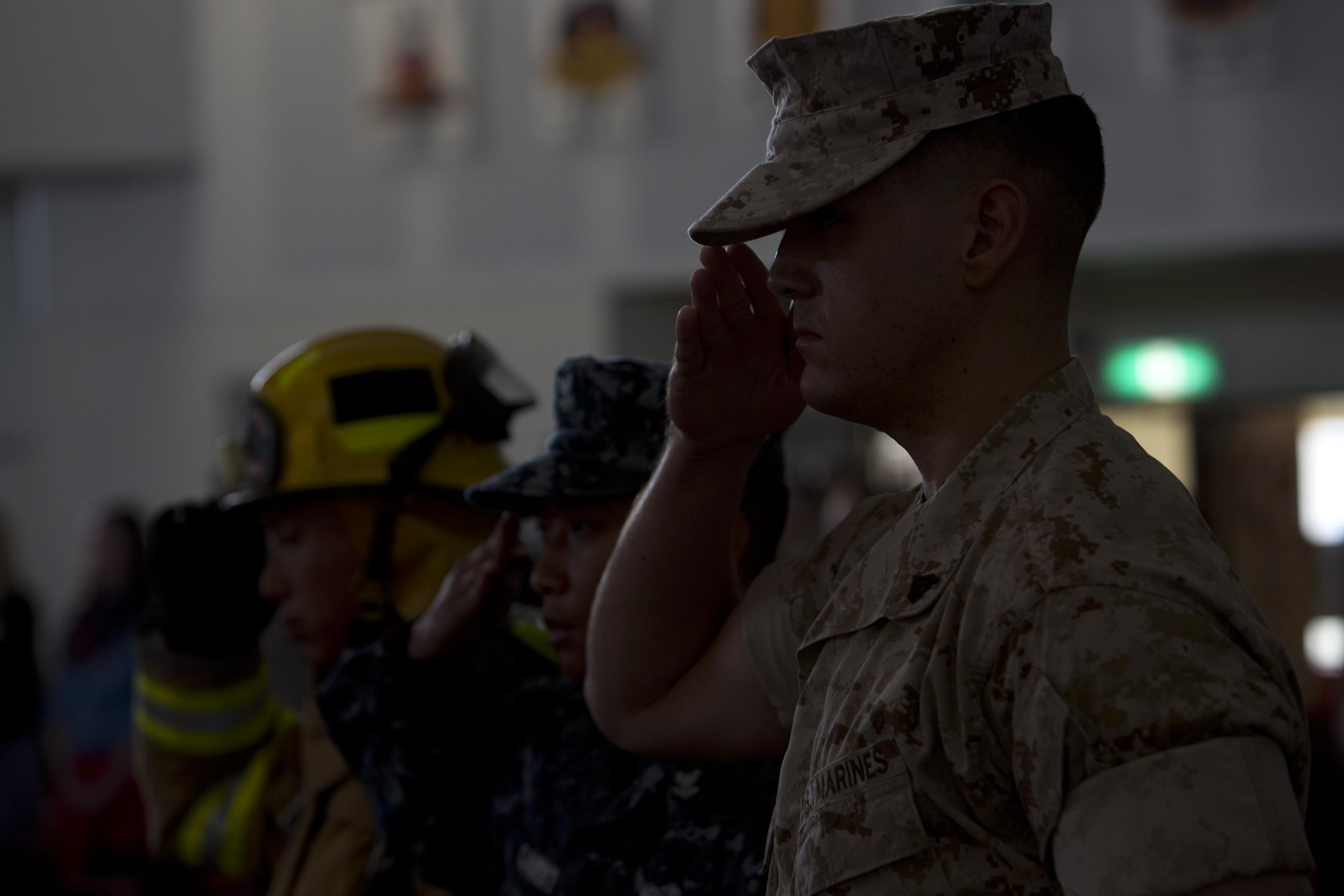 Marine Memorial Chapel 9/11 remembrance service honors fallen > Marine ...