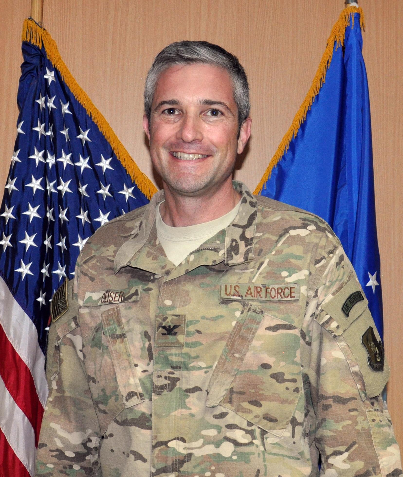 Col. Thomas Geiser, Vice Commander TAAC-Air