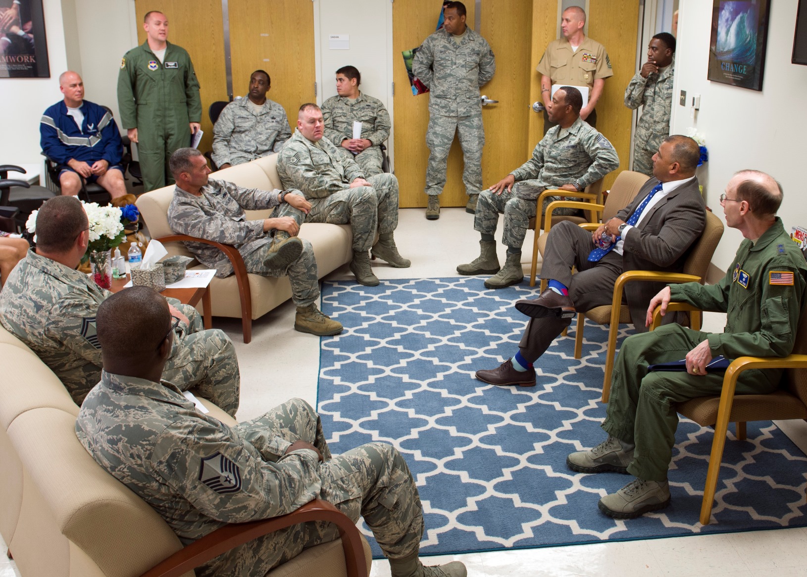 Rodriguez pledges support for 59th MDW's wounded warrior unit