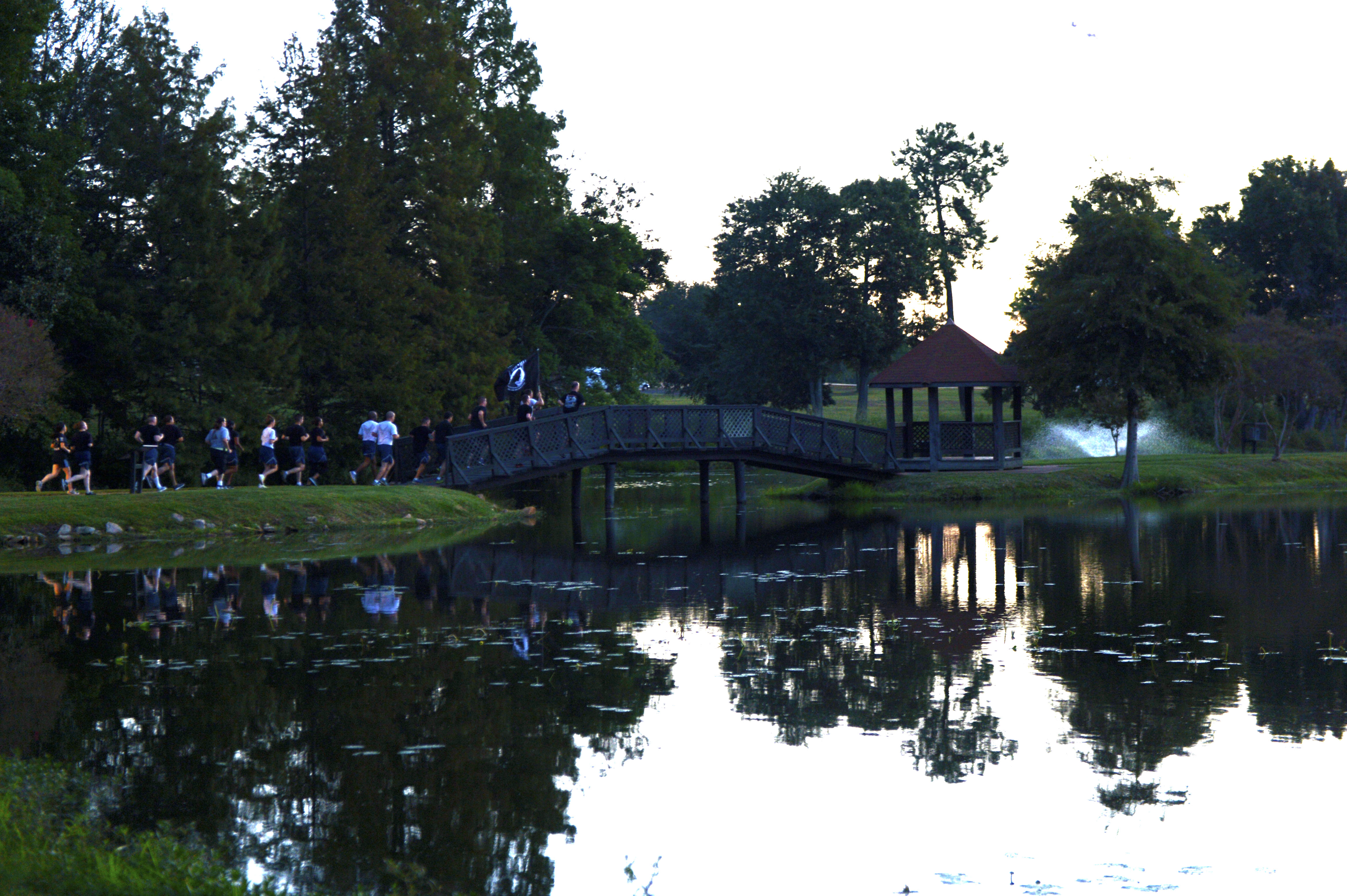 Team Shaw runs for POW/MIA Recognition Day