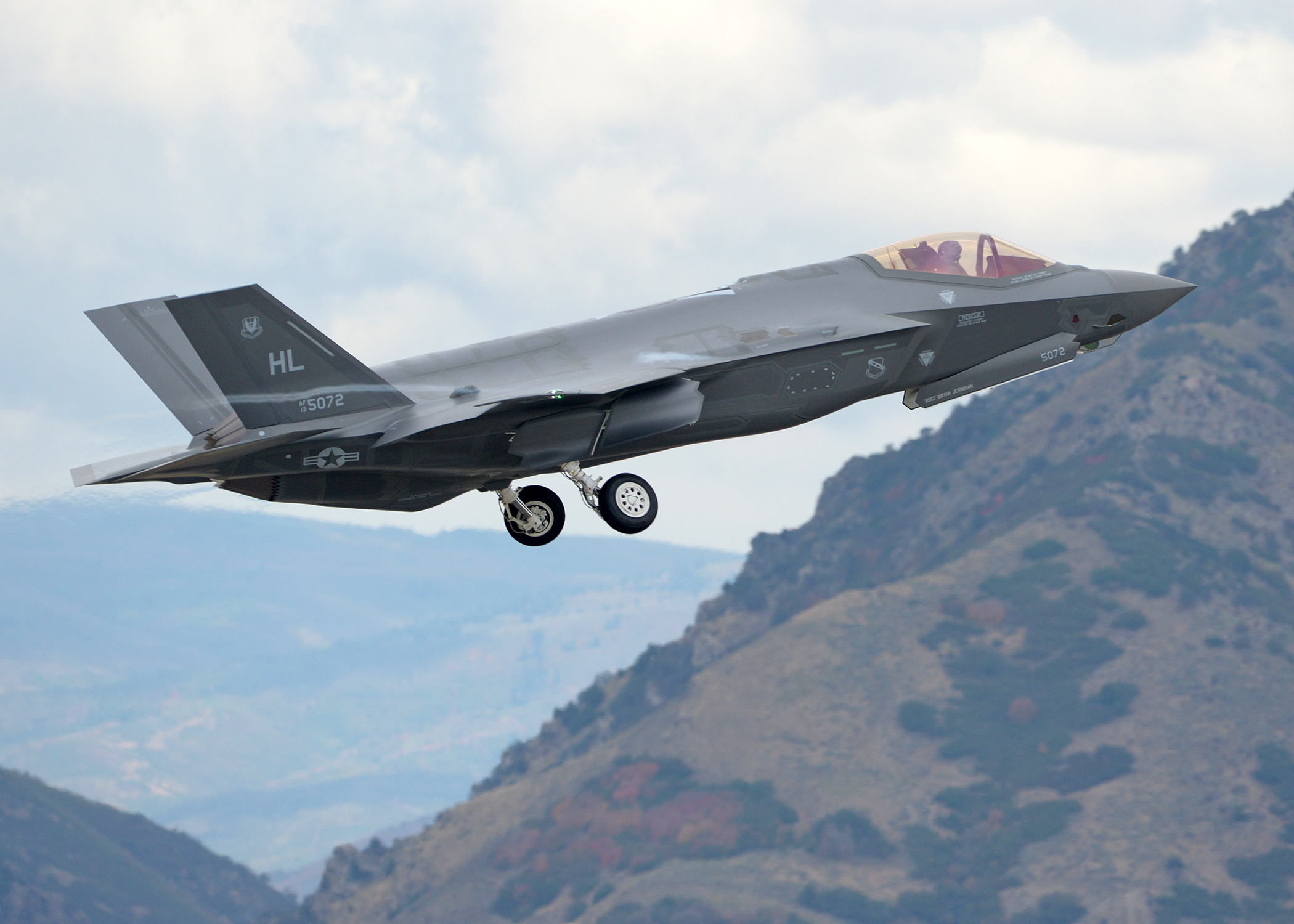 First F-35A sorties at Hill