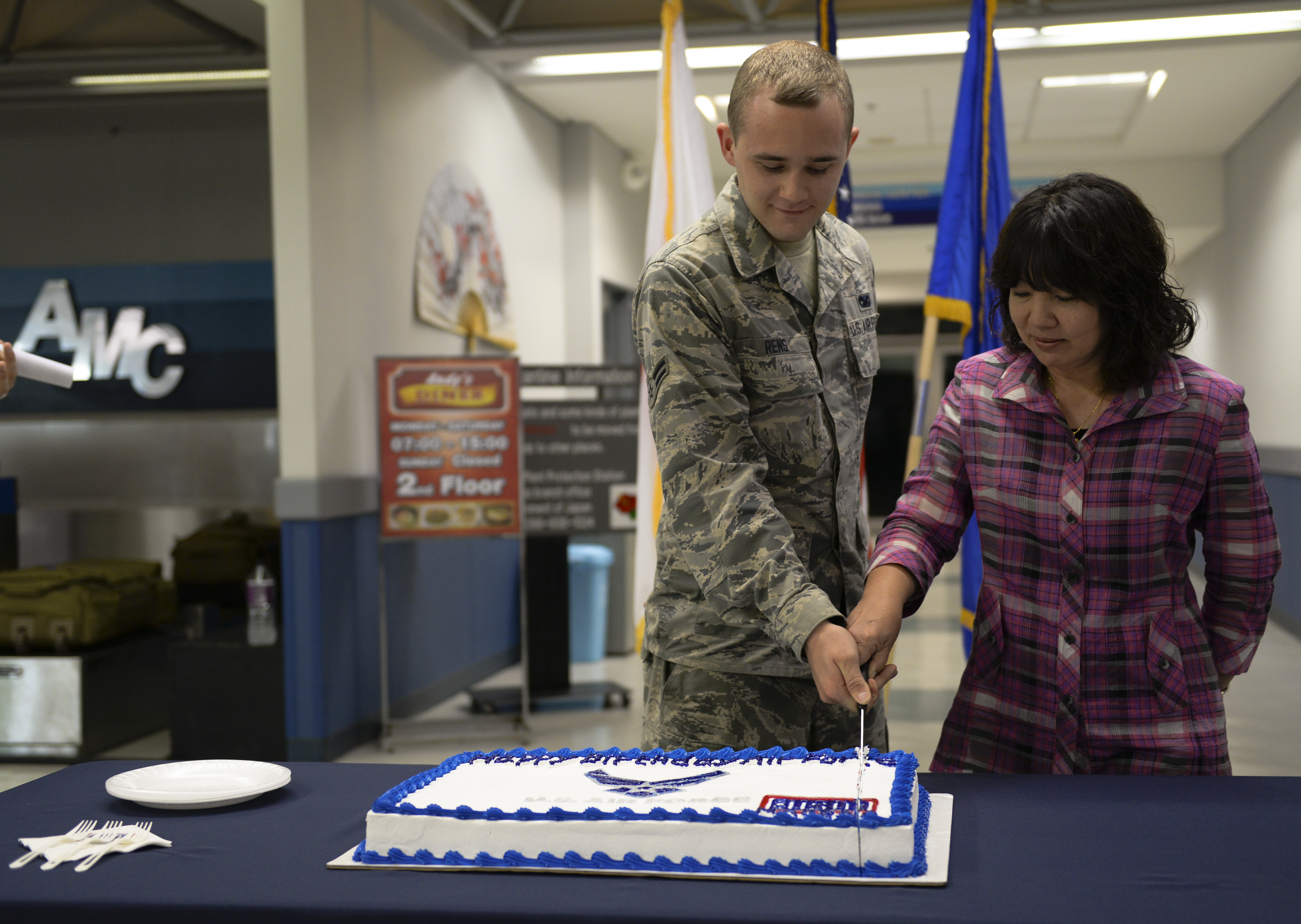 Kadena celebrates AF’s 68th birthday at Passenger Terminal > Kadena Air ...