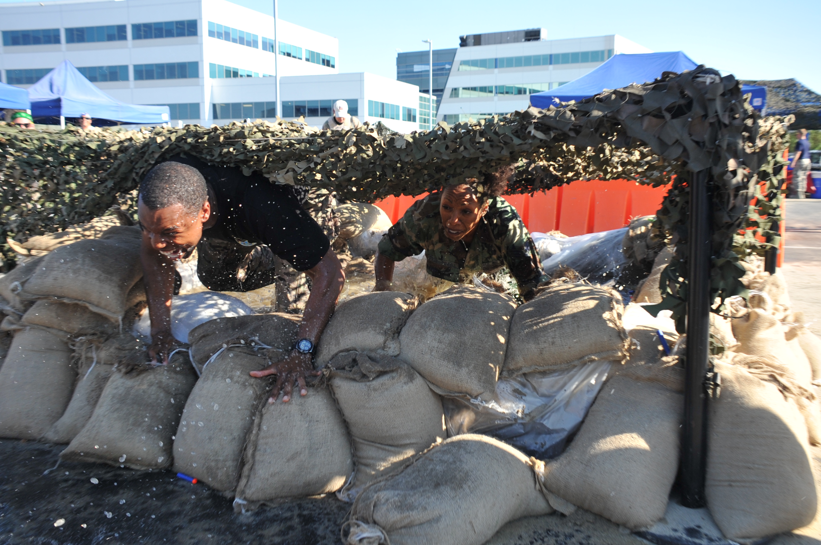 SMC, 61st ABG takes aim and targets fun at Combat Dining-Out