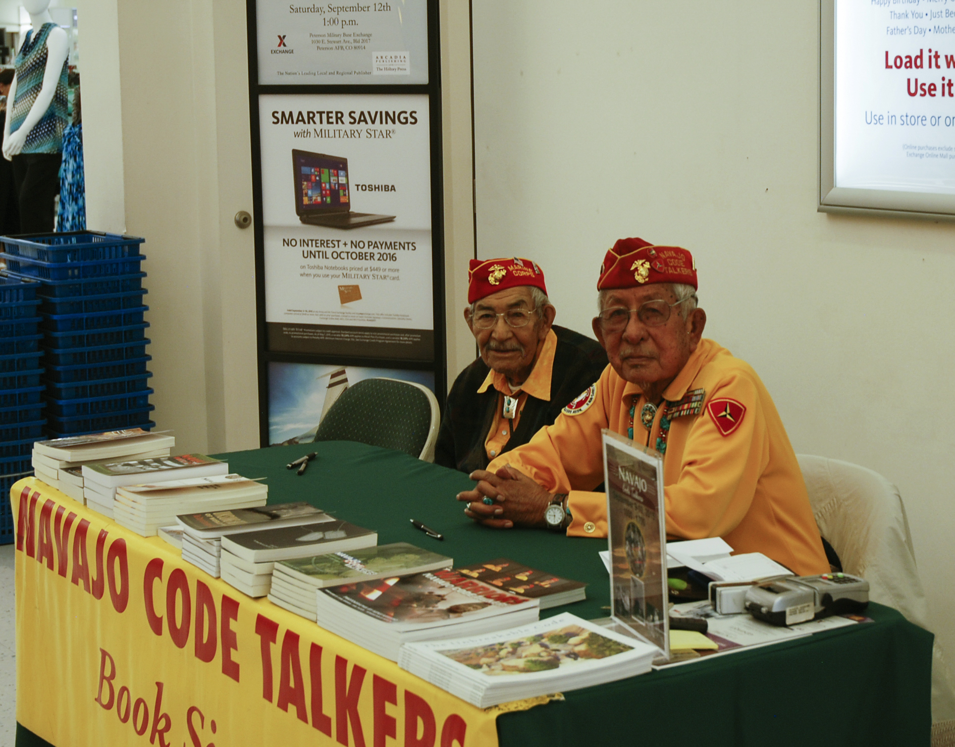 Code Talkers Visit Peterson > Peterson and Schriever Space Force Base ...