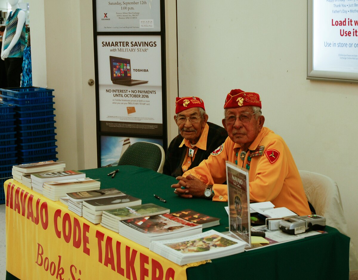 Code Talkers Visit Peterson > Peterson and Schriever Space Force Base ...
