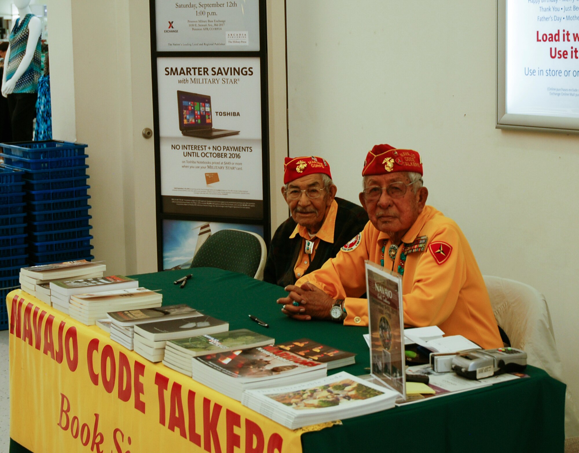 Code Talkers Visit Peterson > Peterson and Schriever Space Force Base ...