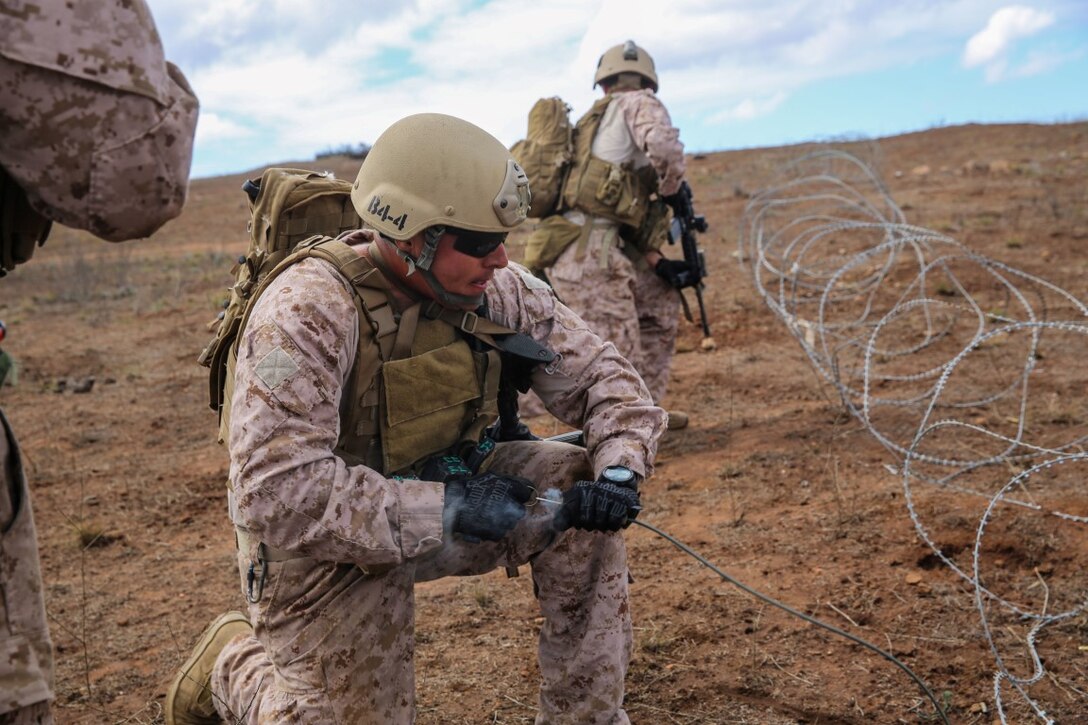 Blitz and Breach; Recon Marines clear the way
