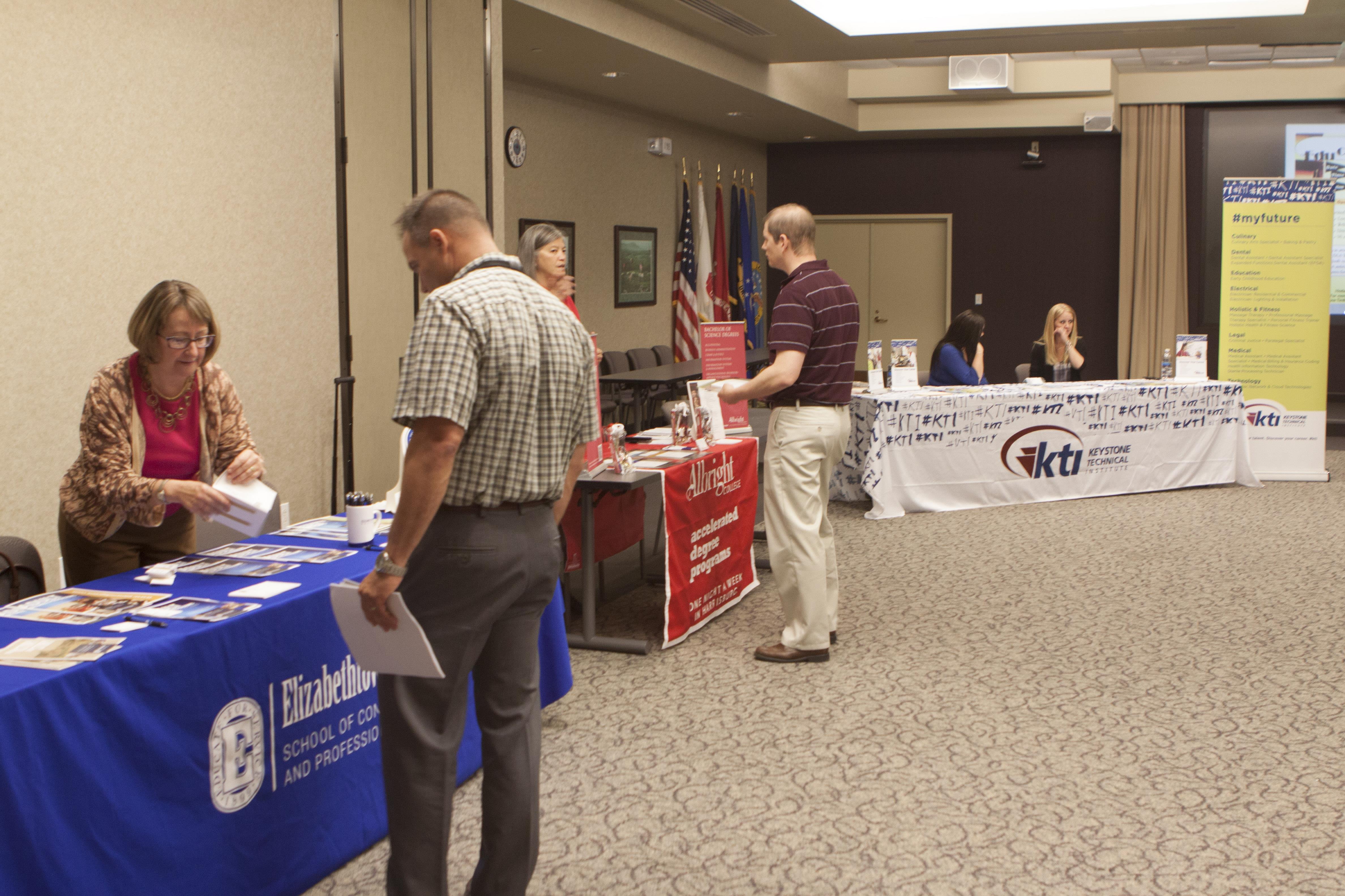 DLA Training hosts inaugural education fair > Defense Logistics Agency ...