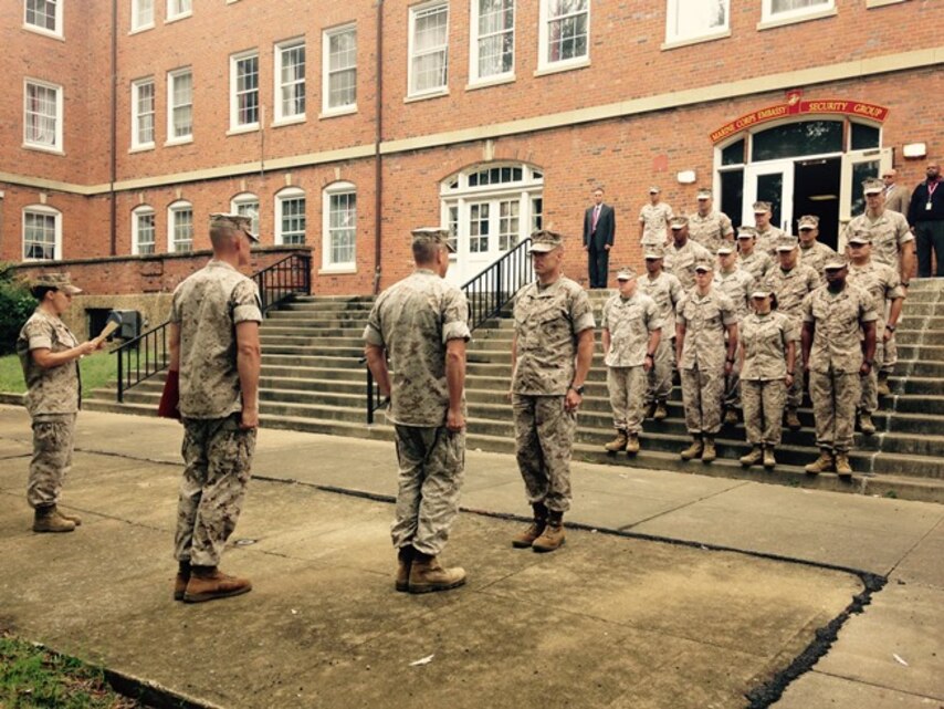 MCESG bids farewell and following seas to its CBRN Officer, CWO4 Groves ...