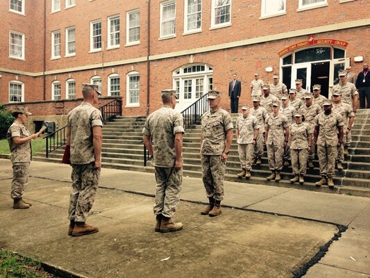 MCESG bids farewell and following seas to its CBRN Officer, CWO4 Groves ...