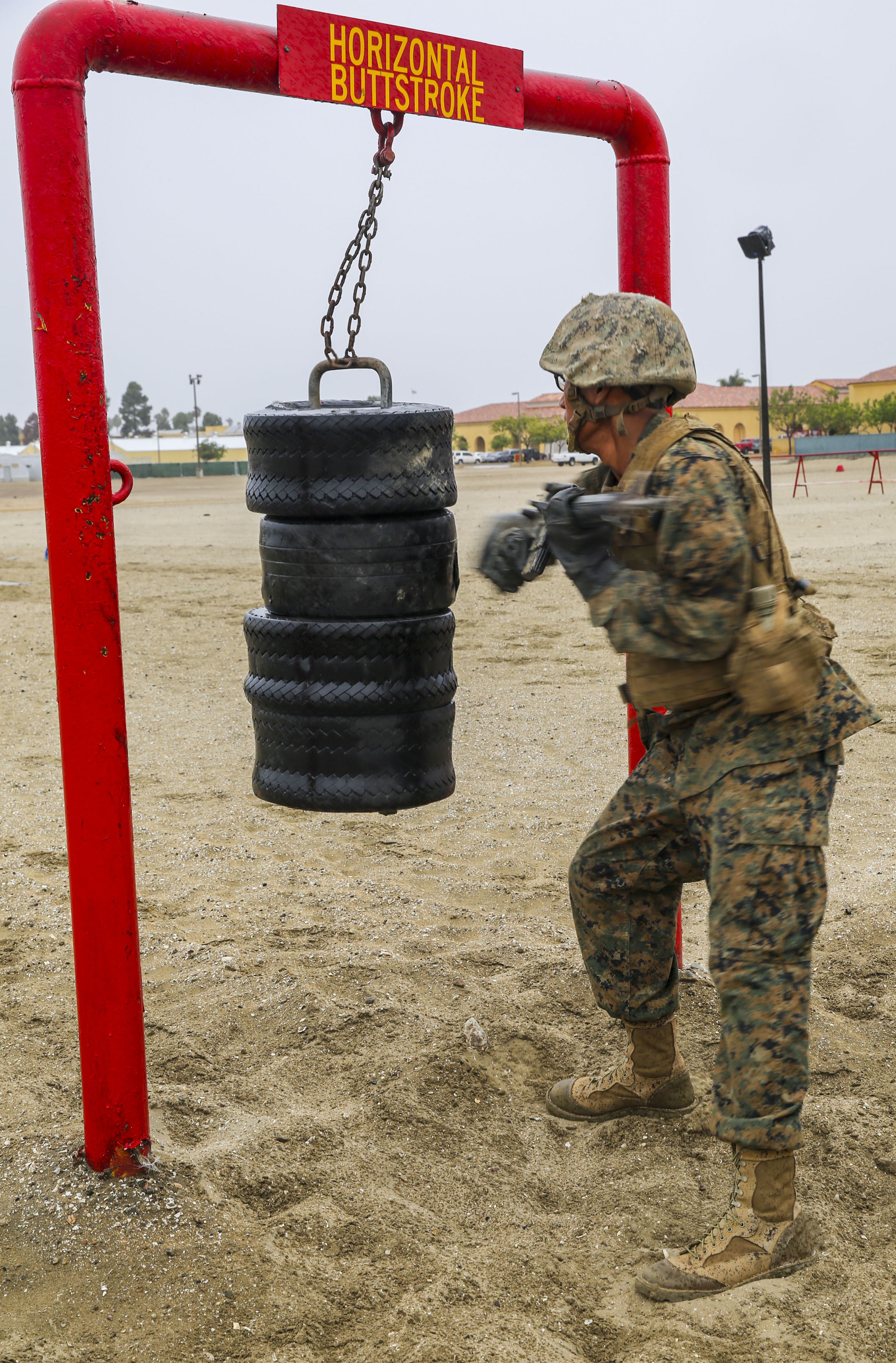 RECRUITS OF FOX COMPANY TIRE THEMSELVES OUT IN COURSE