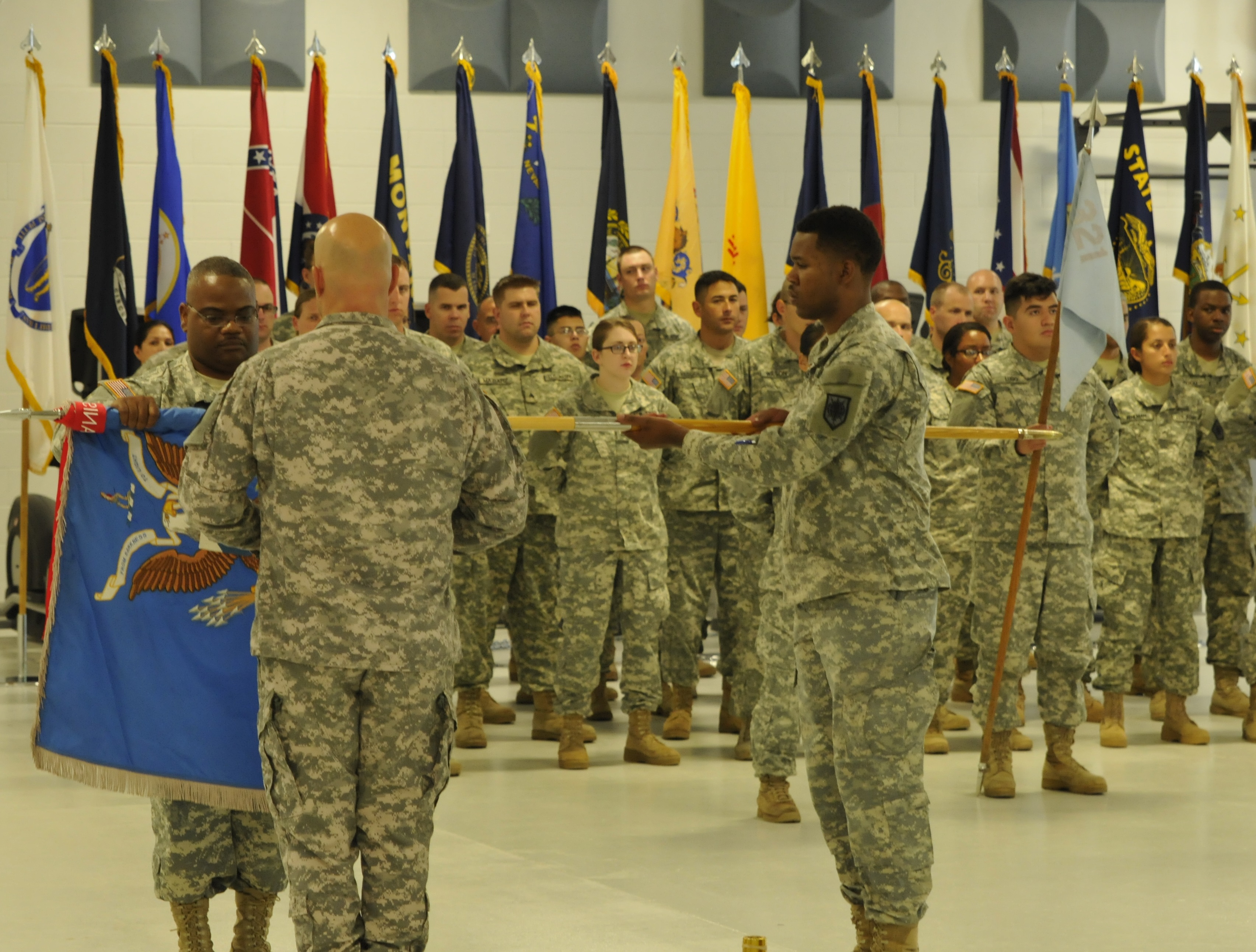 Casing Ceremony, 321st Military Intelligence Battalion