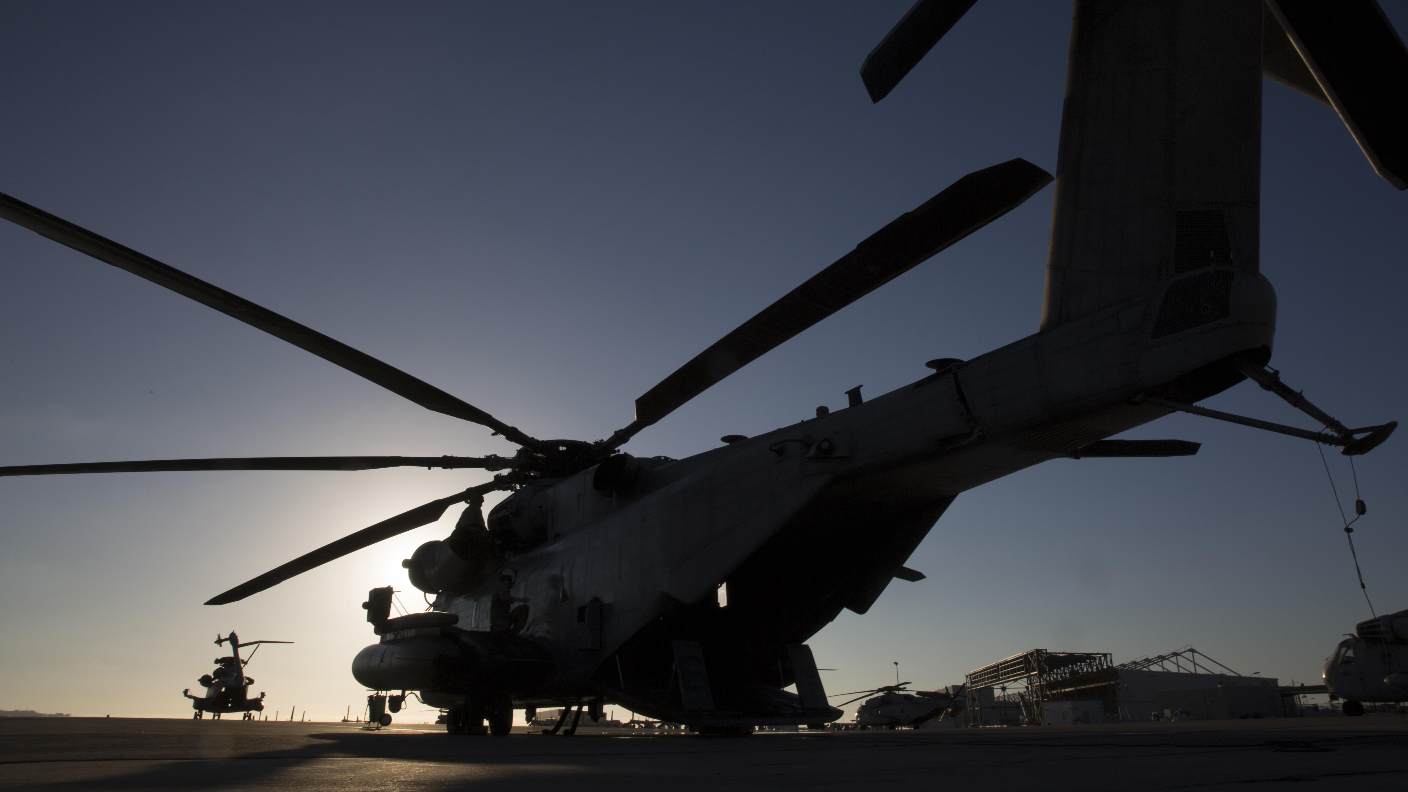 HMH-466 Wolfpack Marines take to the skies