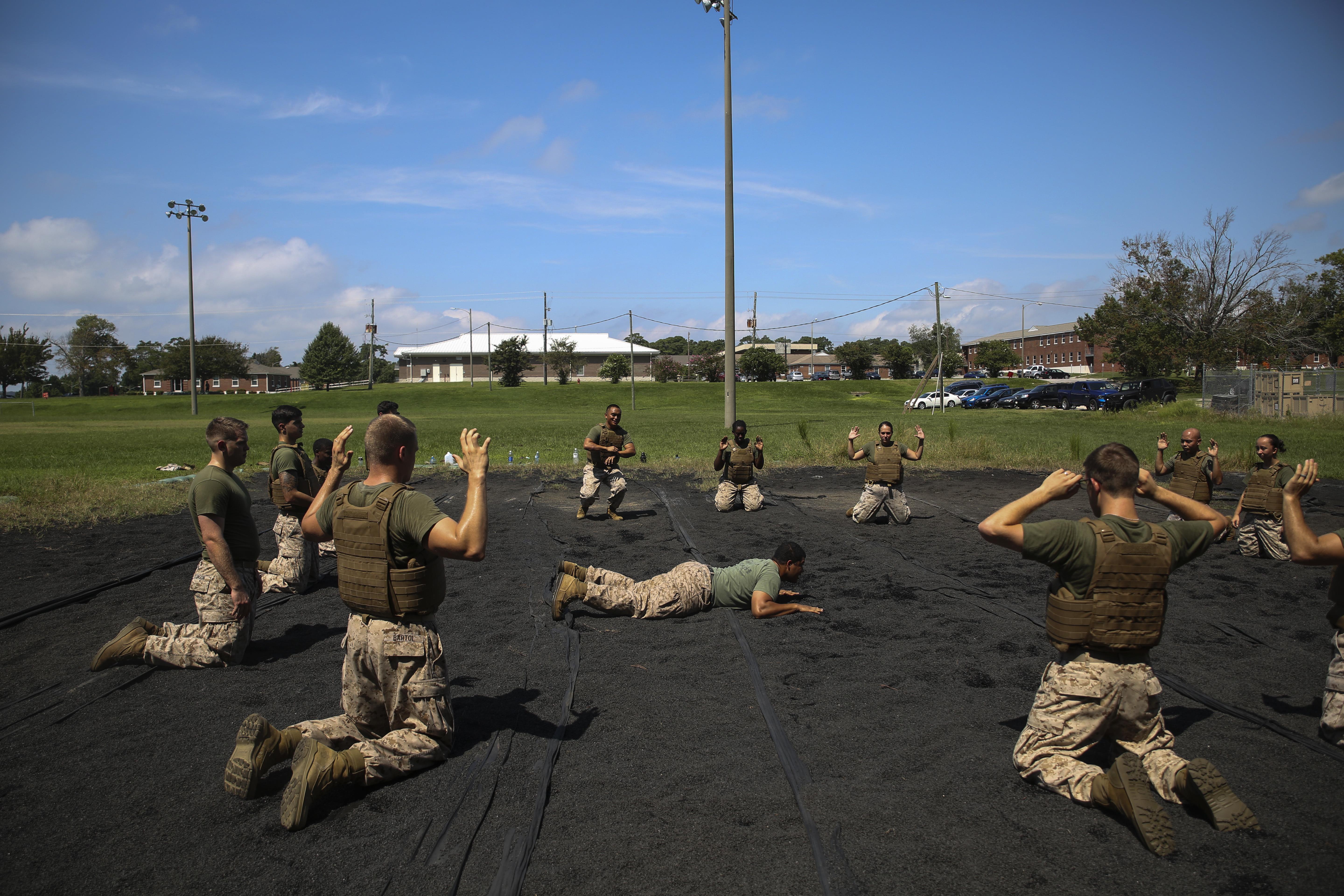 Going Green: 2nd Dental Bn. Integrates USMC Training