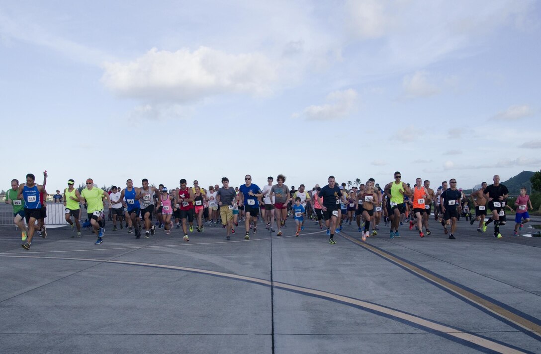 Runners take flight against the dying of the light