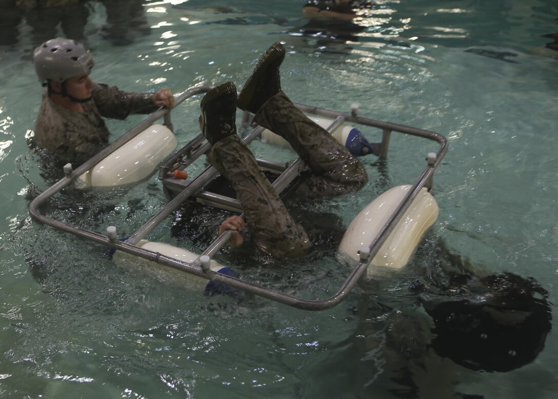 Surviving the dunk; 2/6 conquers the egress trainer