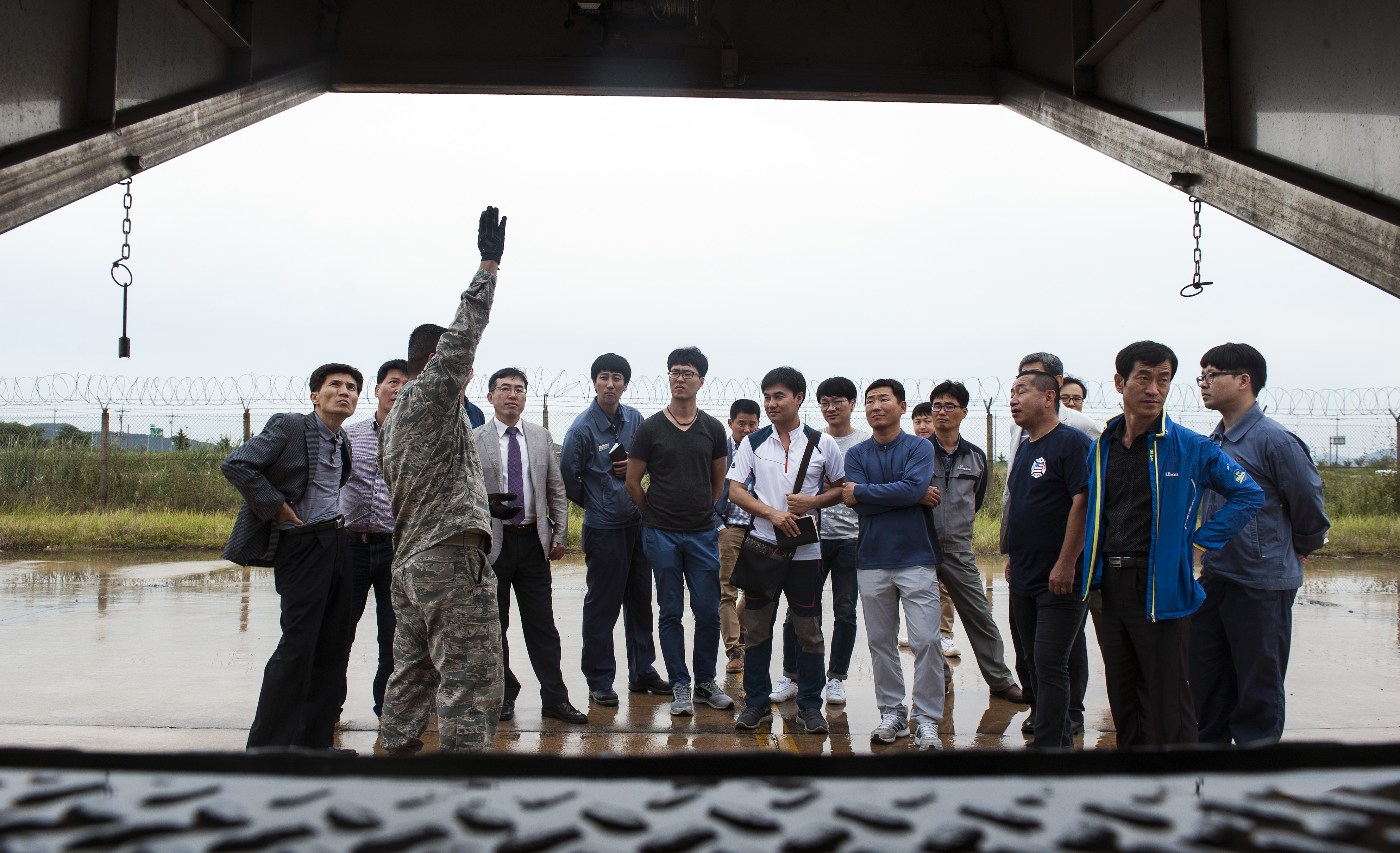 Gunsan City Fire Department visits the Wolf Pack > Kunsan Air Base ...