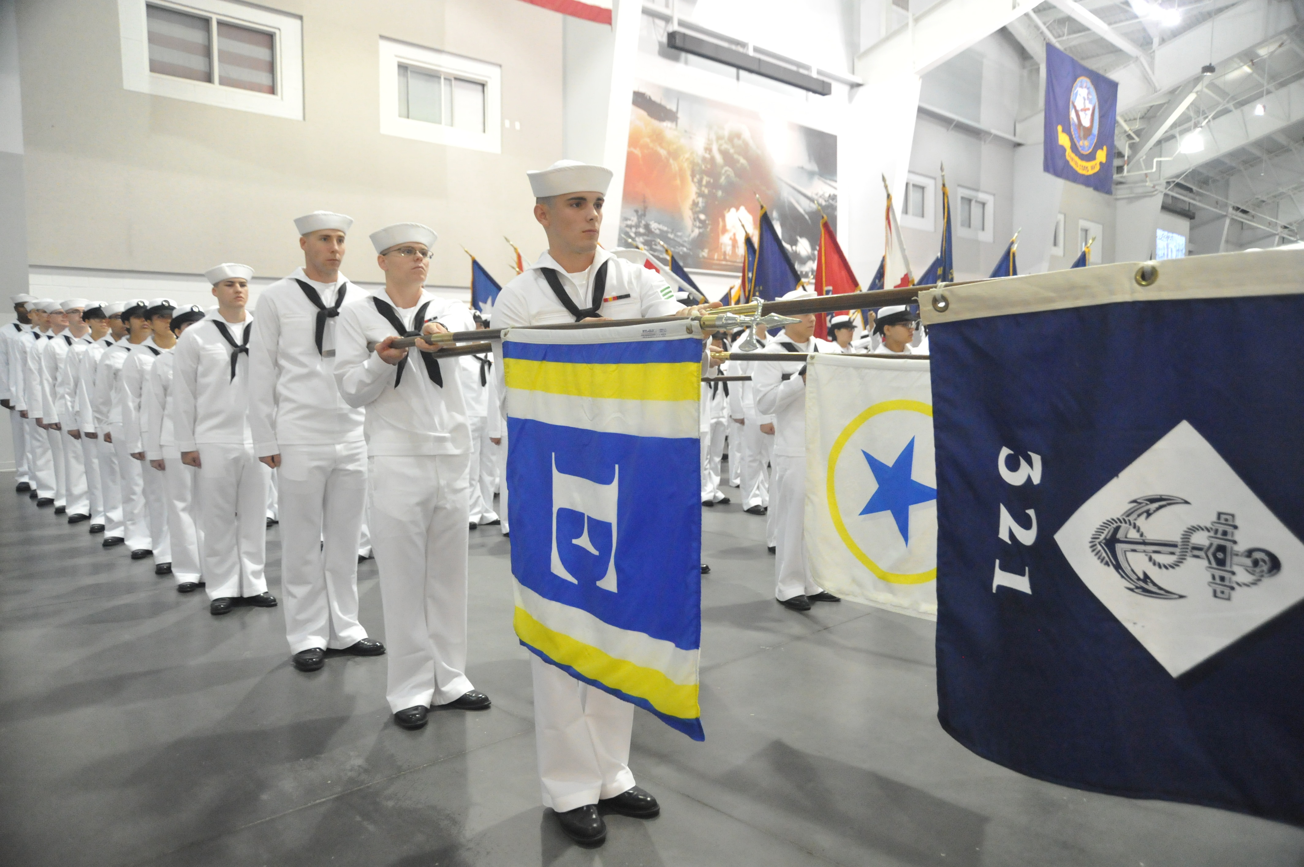 New Competitive Flag System Promotes Teamwork Among Recruits > United ...