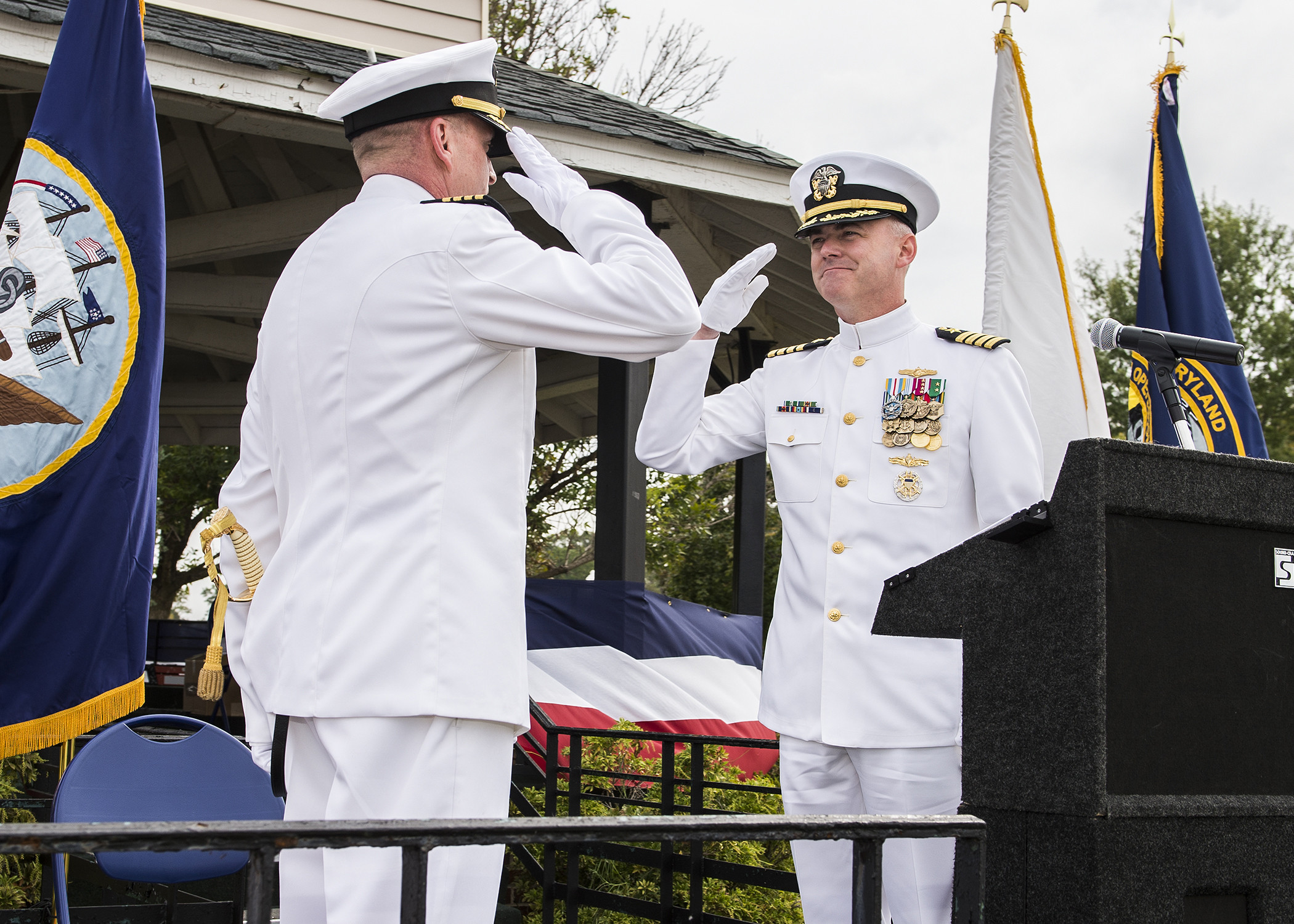 NIOC Maryland Holds Change of Command > United States Navy > display ...