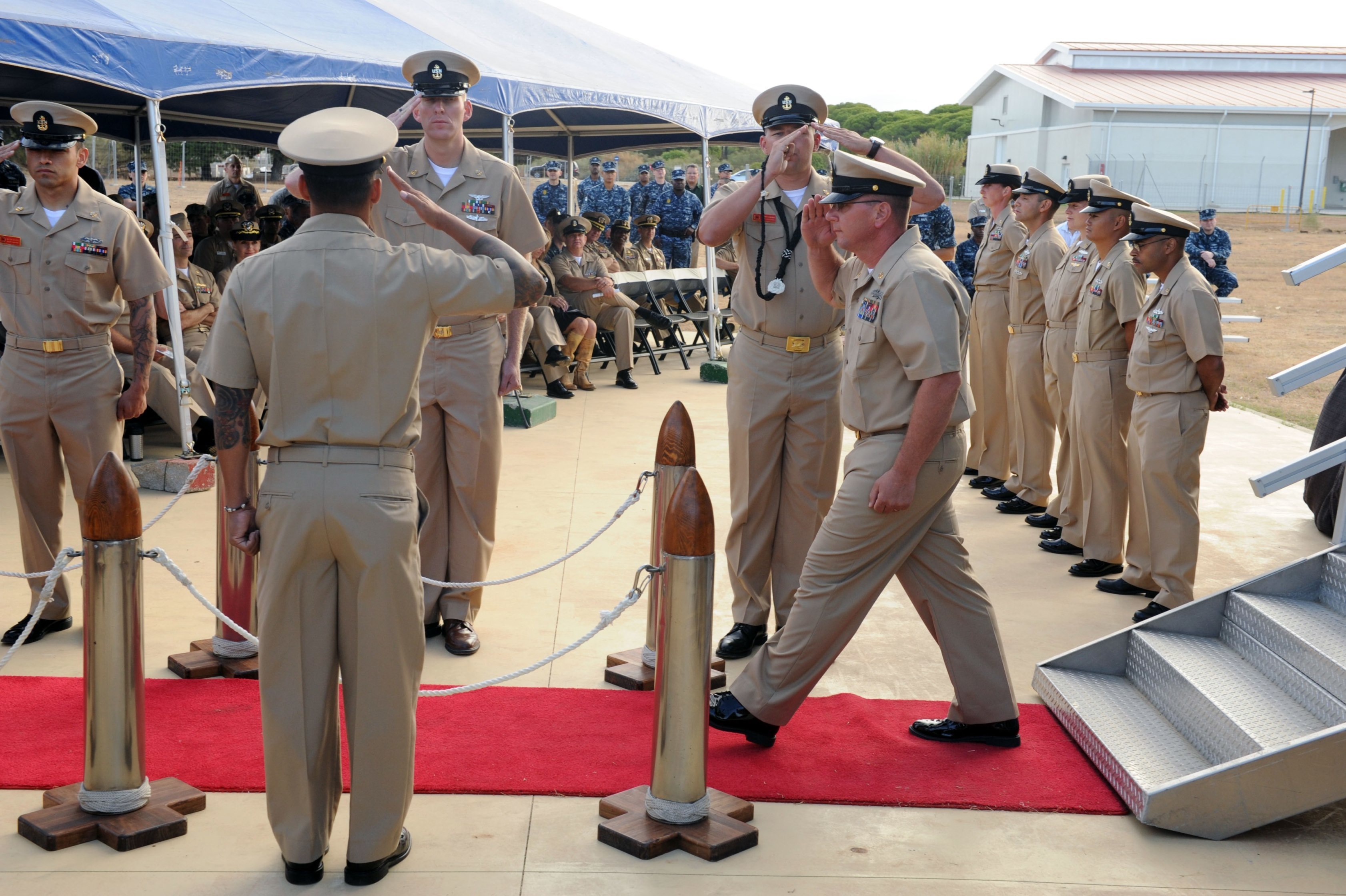 Three Deployed NMCB 1 Seabees Pinned to Chief Petty Officer > Seabee ...