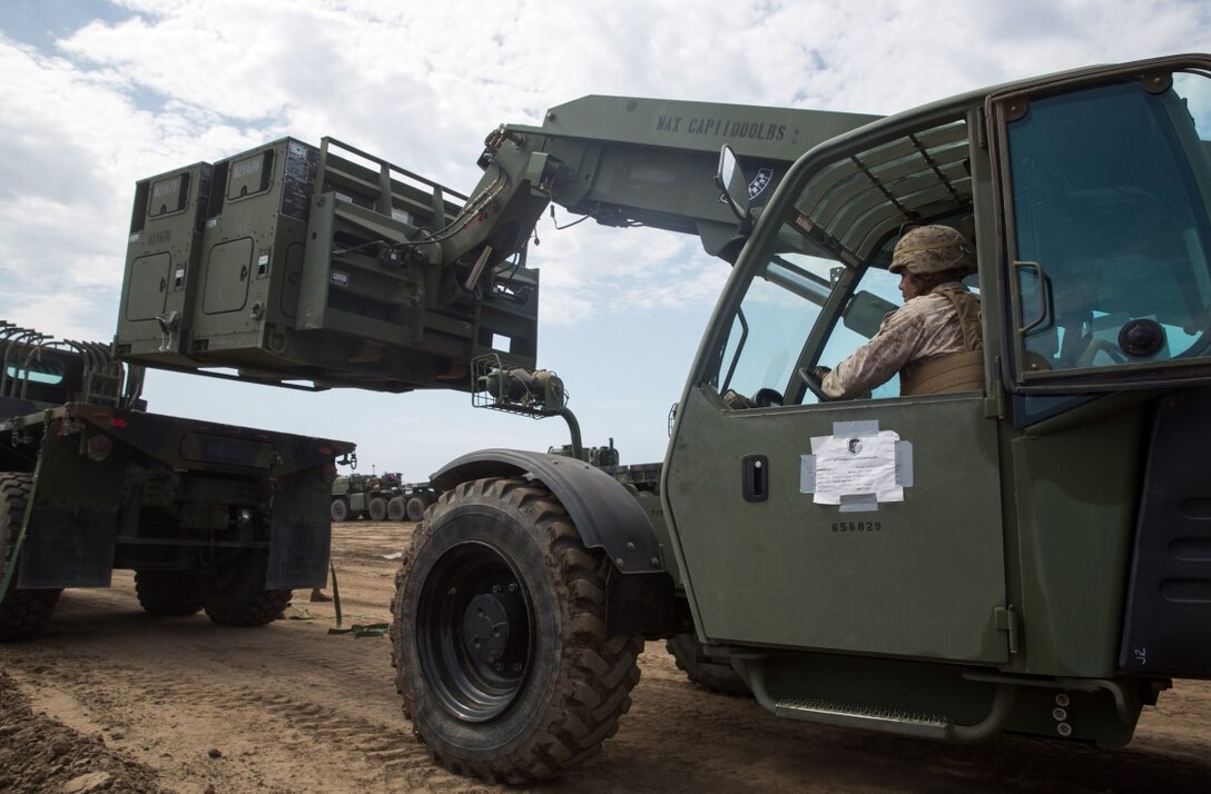 MHG Marines wire up in preparation for MEFEX 16