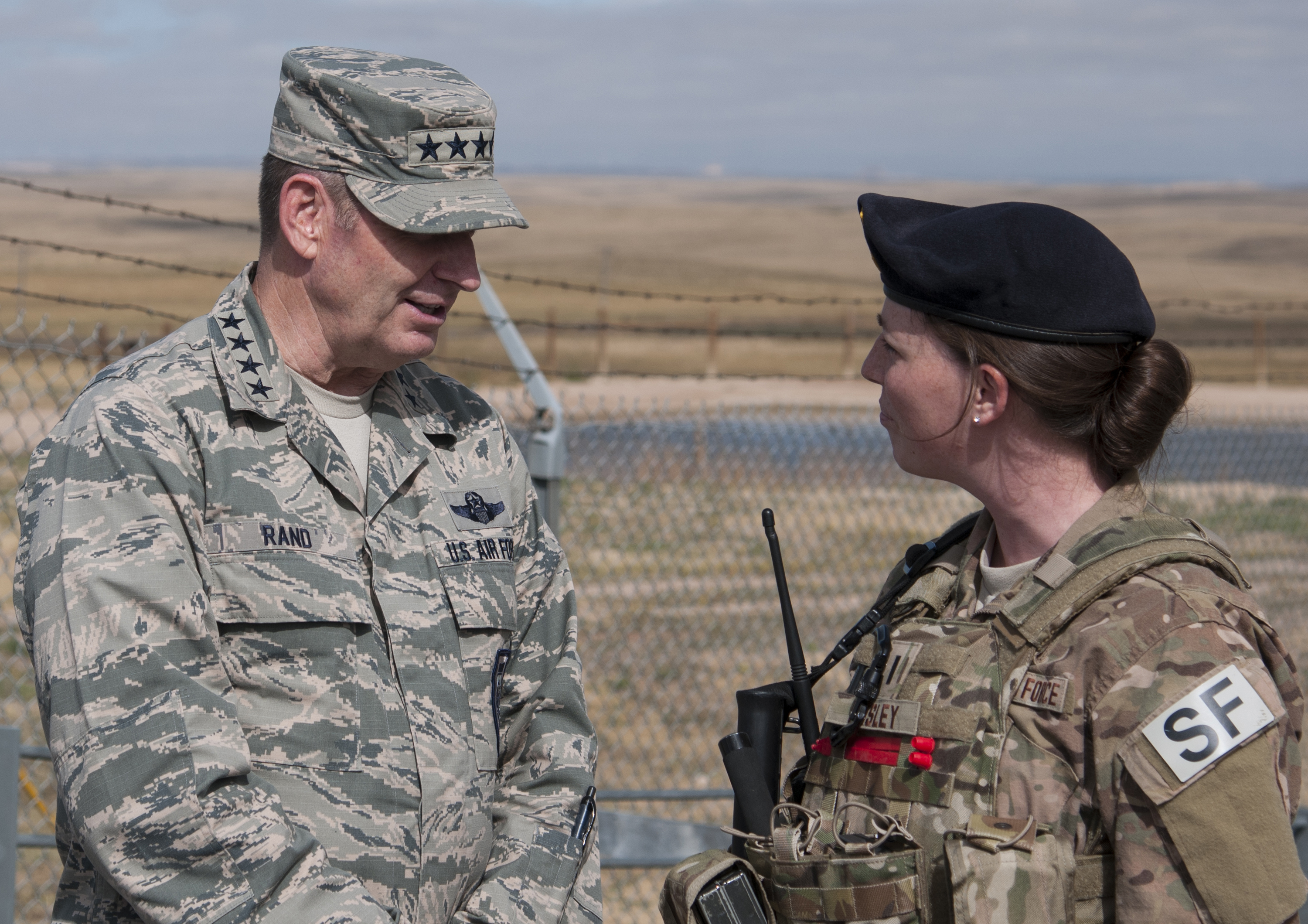 AFGSC commander visits Warren > Air Force Global Strike Command AFSTRAT ...