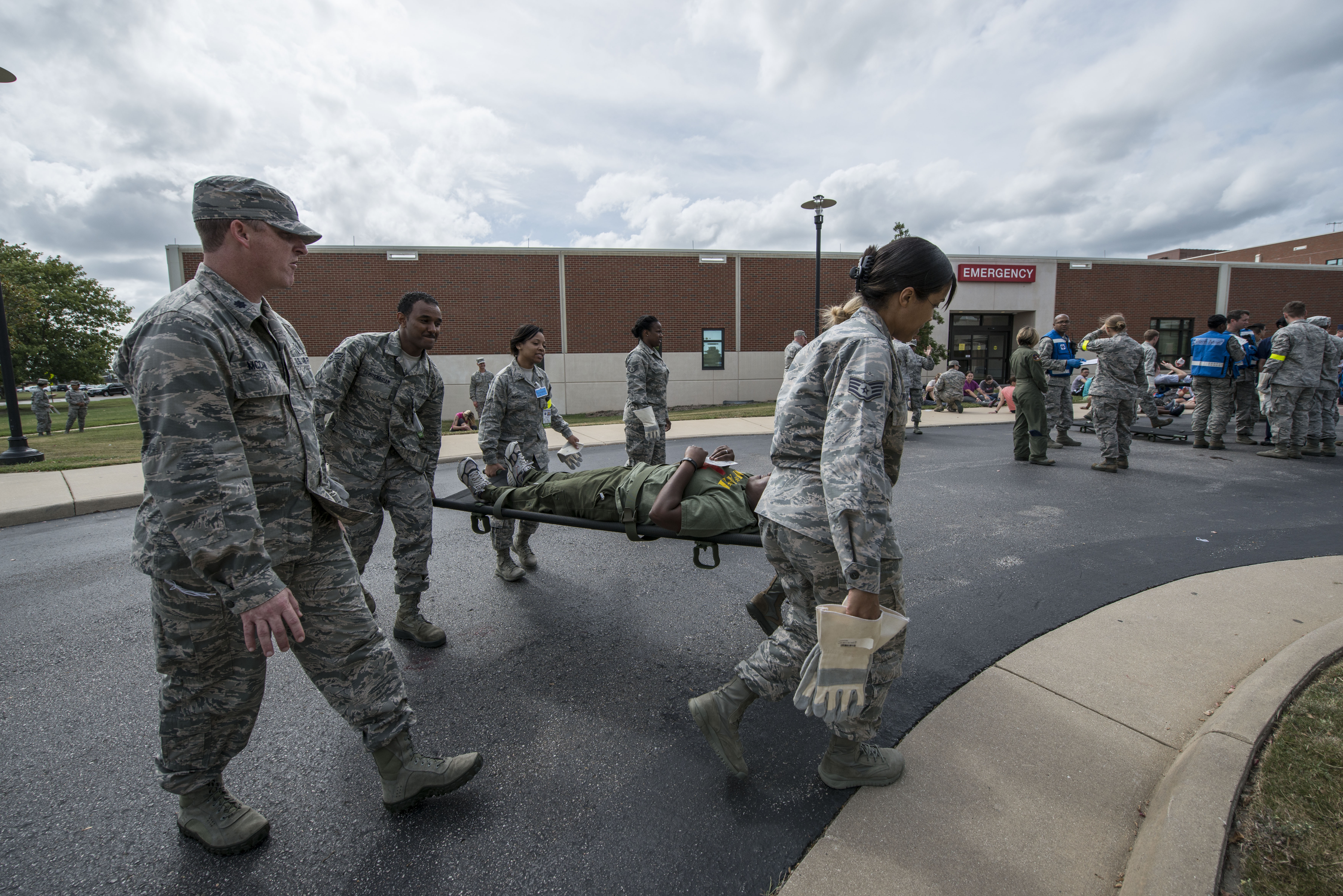Preparing today for tomorrow's fight: 633rd MDG holds mass casualty ...
