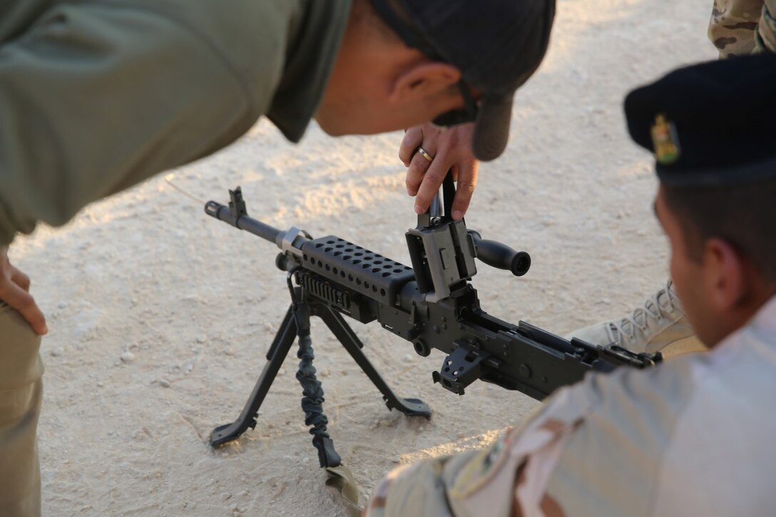 Building Partner Capacity Range with ITEF issued Weapons