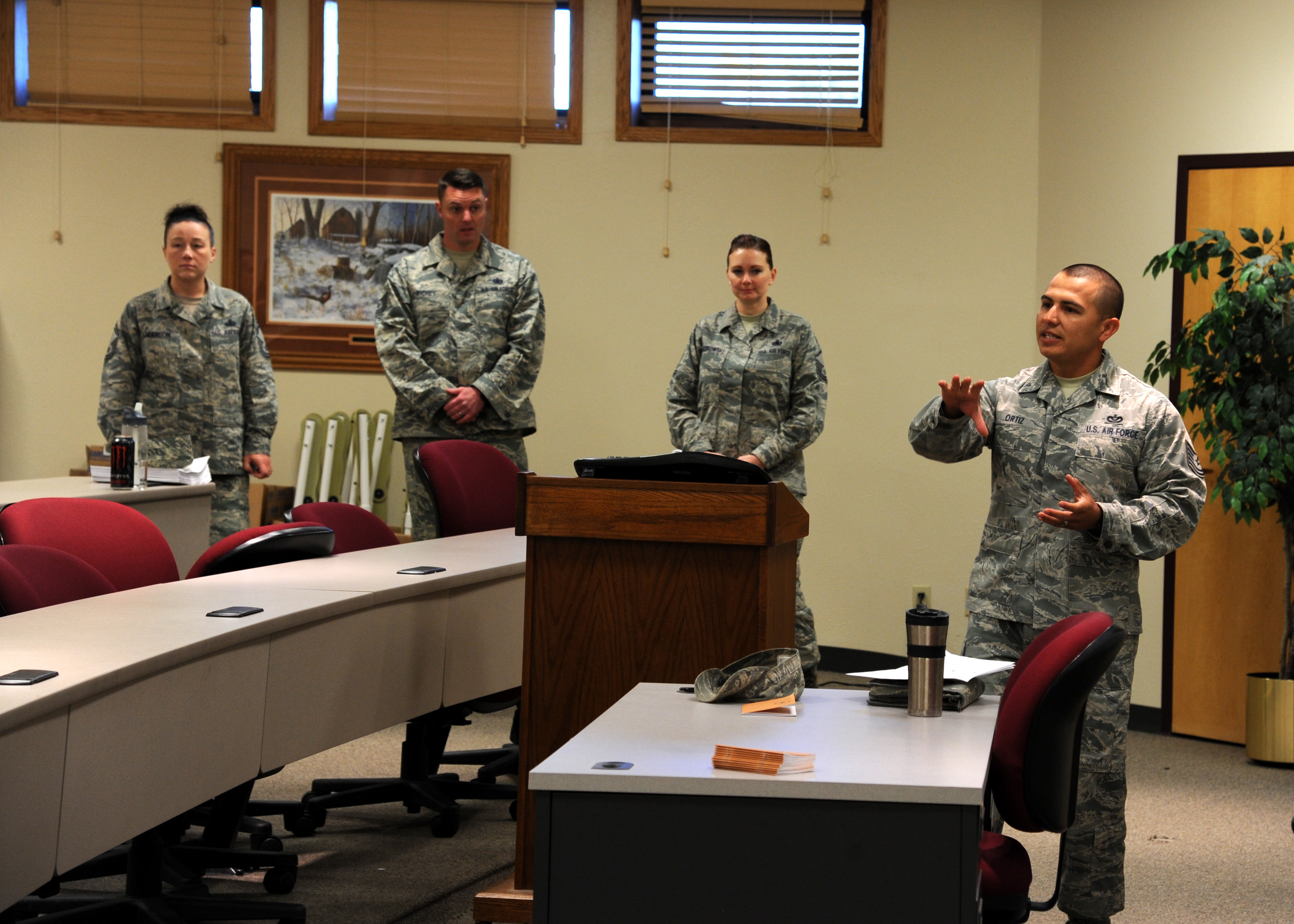 Enlisted 101: Officers take a look into the enlisted force > Grand ...