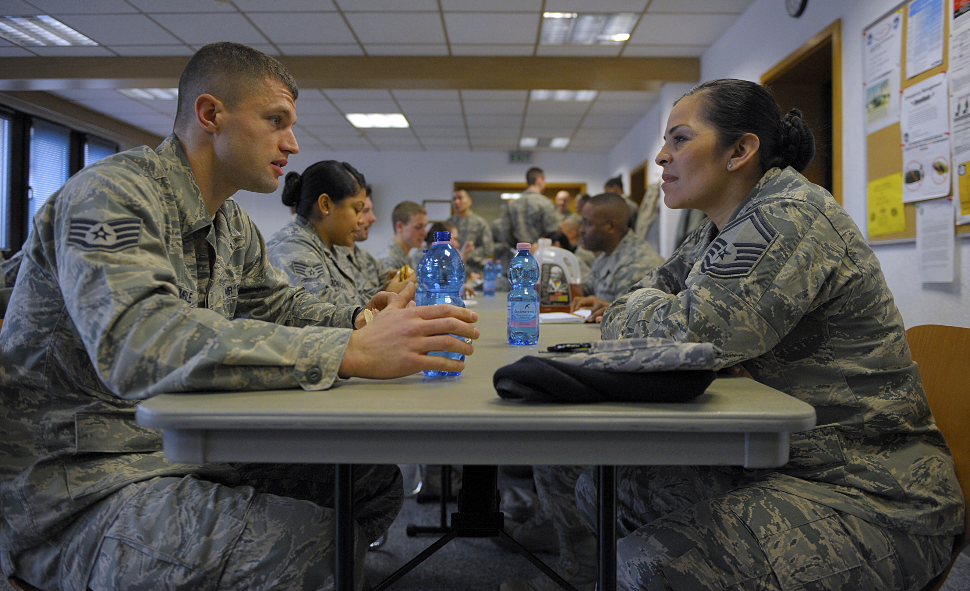 Speed mentoring gives glimpse into future > Ramstein Air Base > Article ...